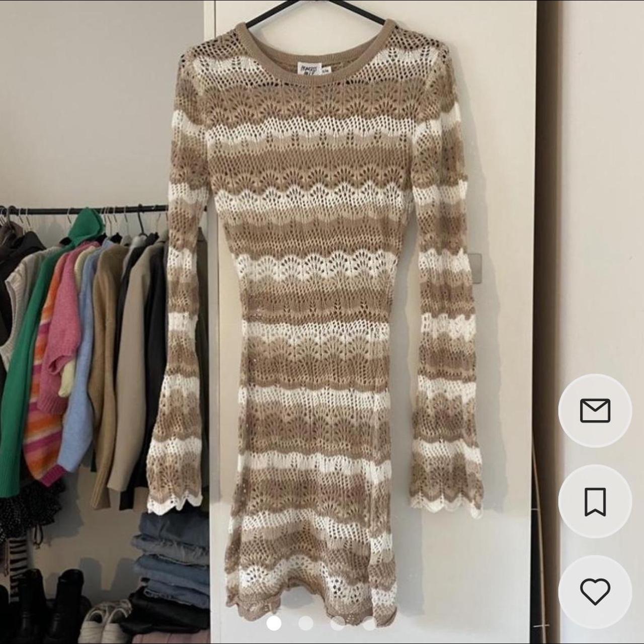 Princess Polly Leah knit mini sun dress/cover... - Depop