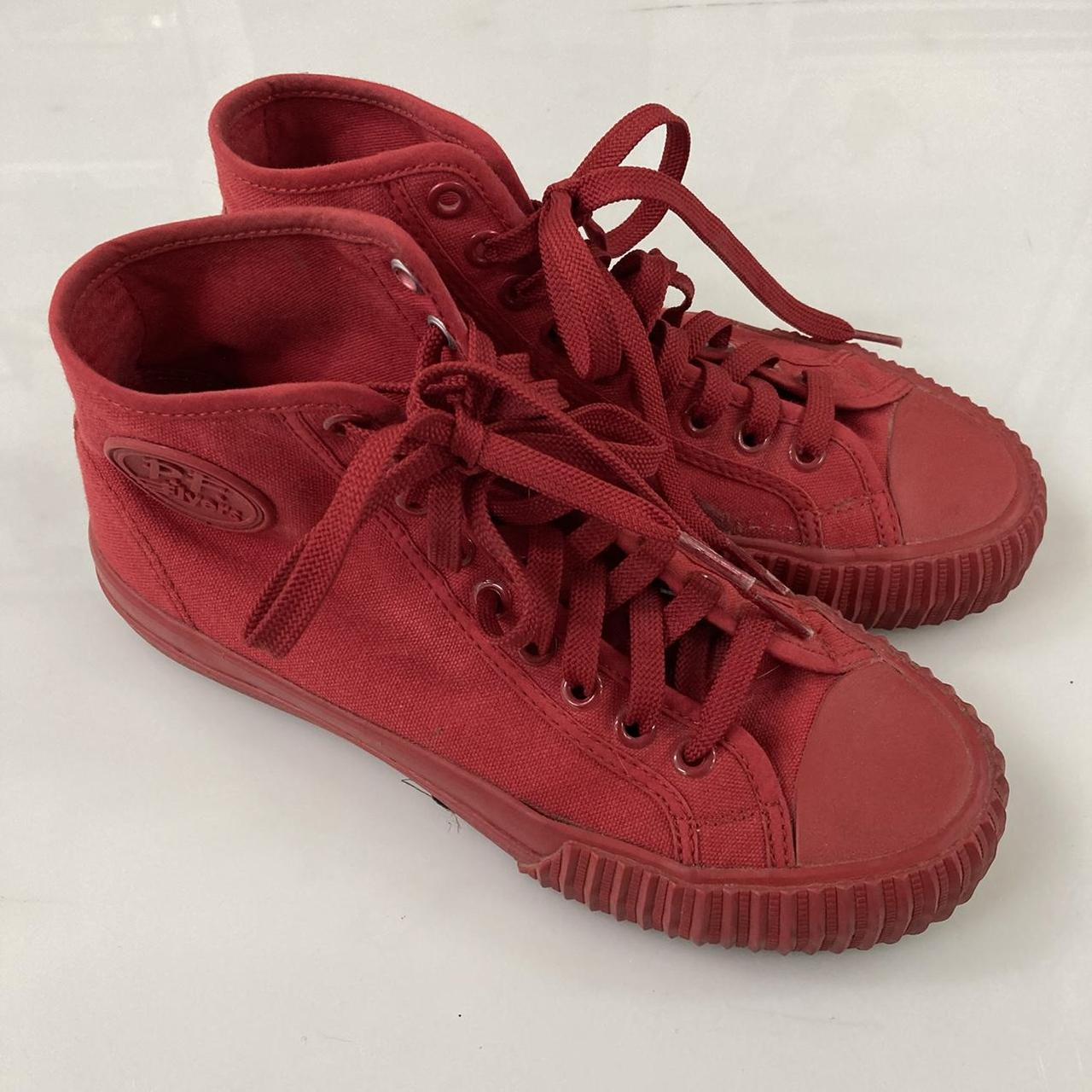 Women's Red Trainers | Depop
