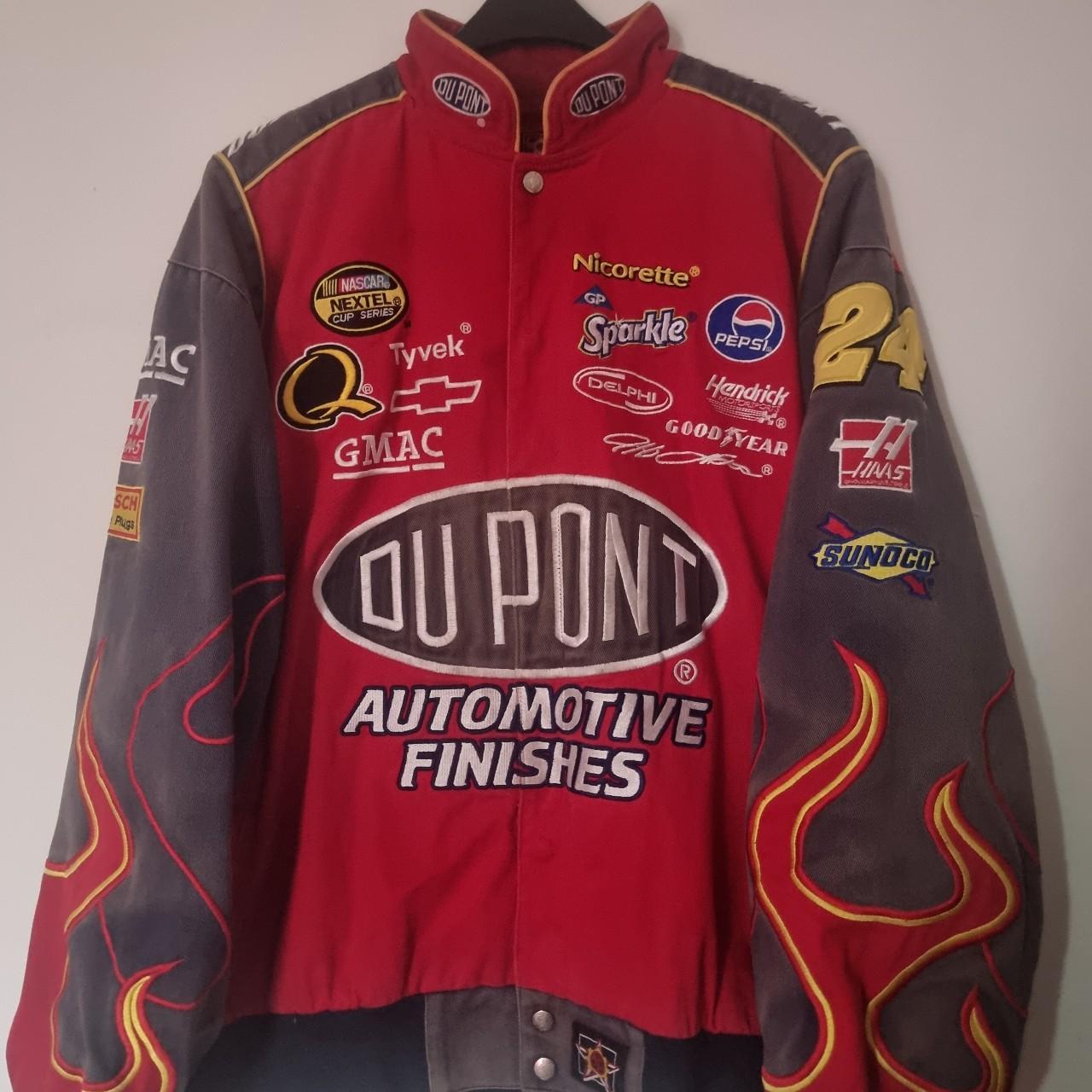 NASCAR Jeff Gordon Dupont Racer Jacket - Depop