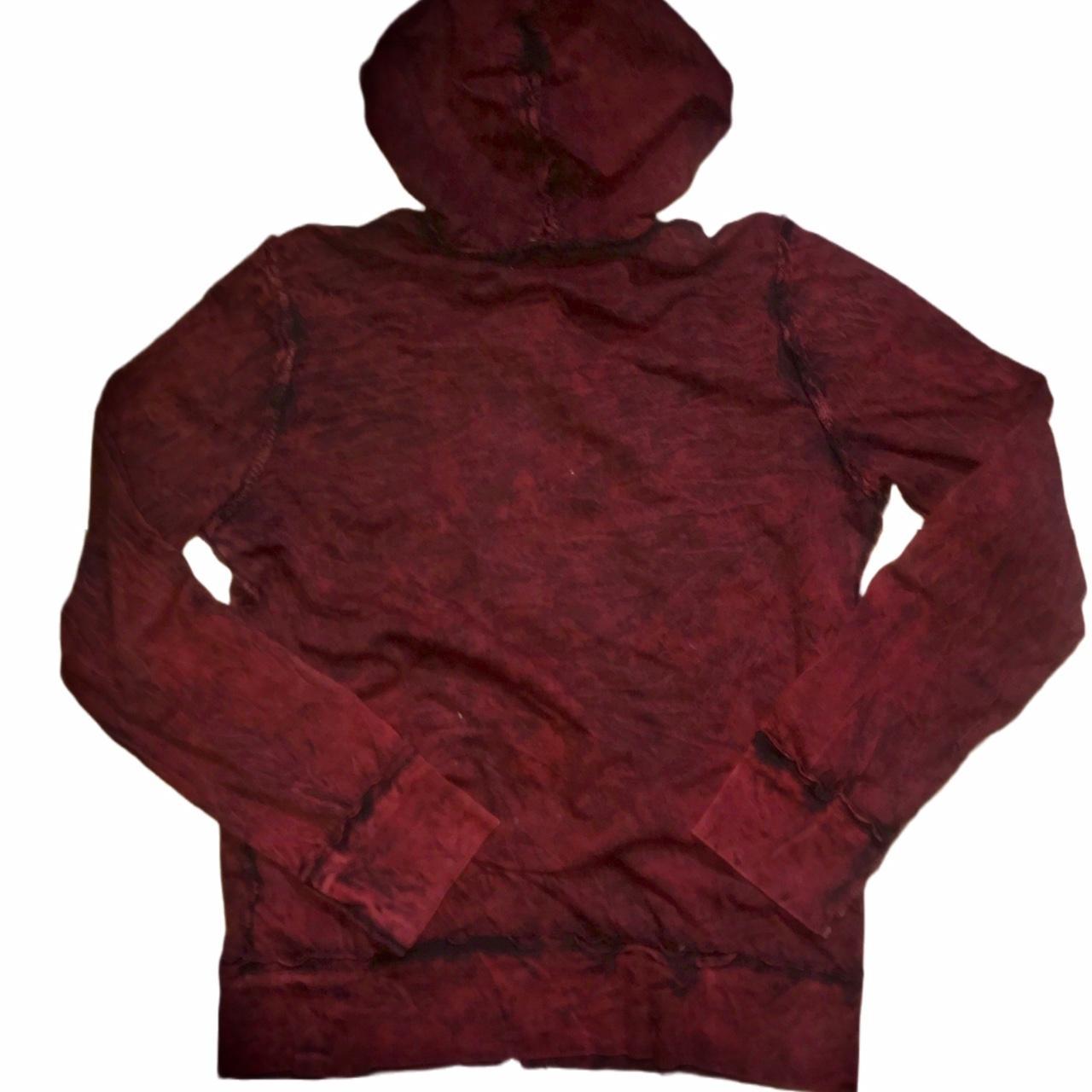 Affliction Reversible Bloody Red zip up rare and... - Depop