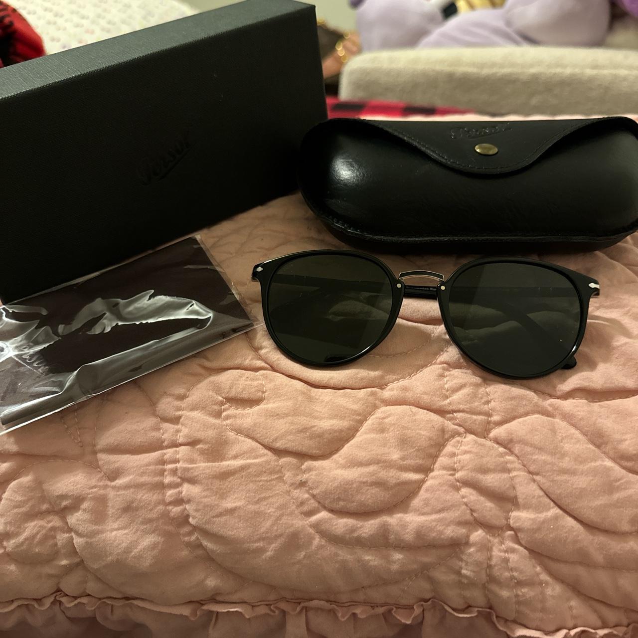 Persol black Brand new with box Never used - Depop