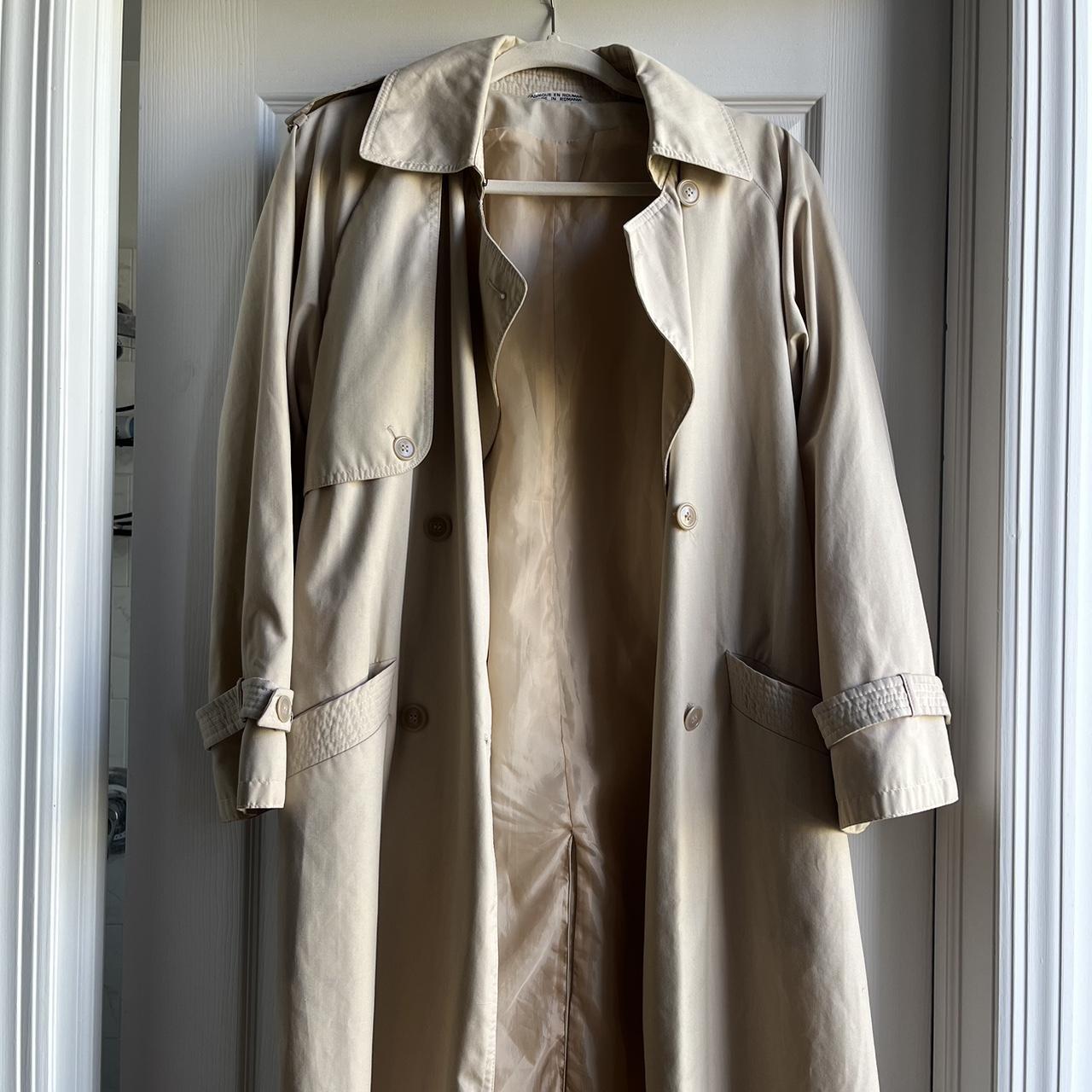 Stunning beige / cream trench coat from Europe. Got... - Depop