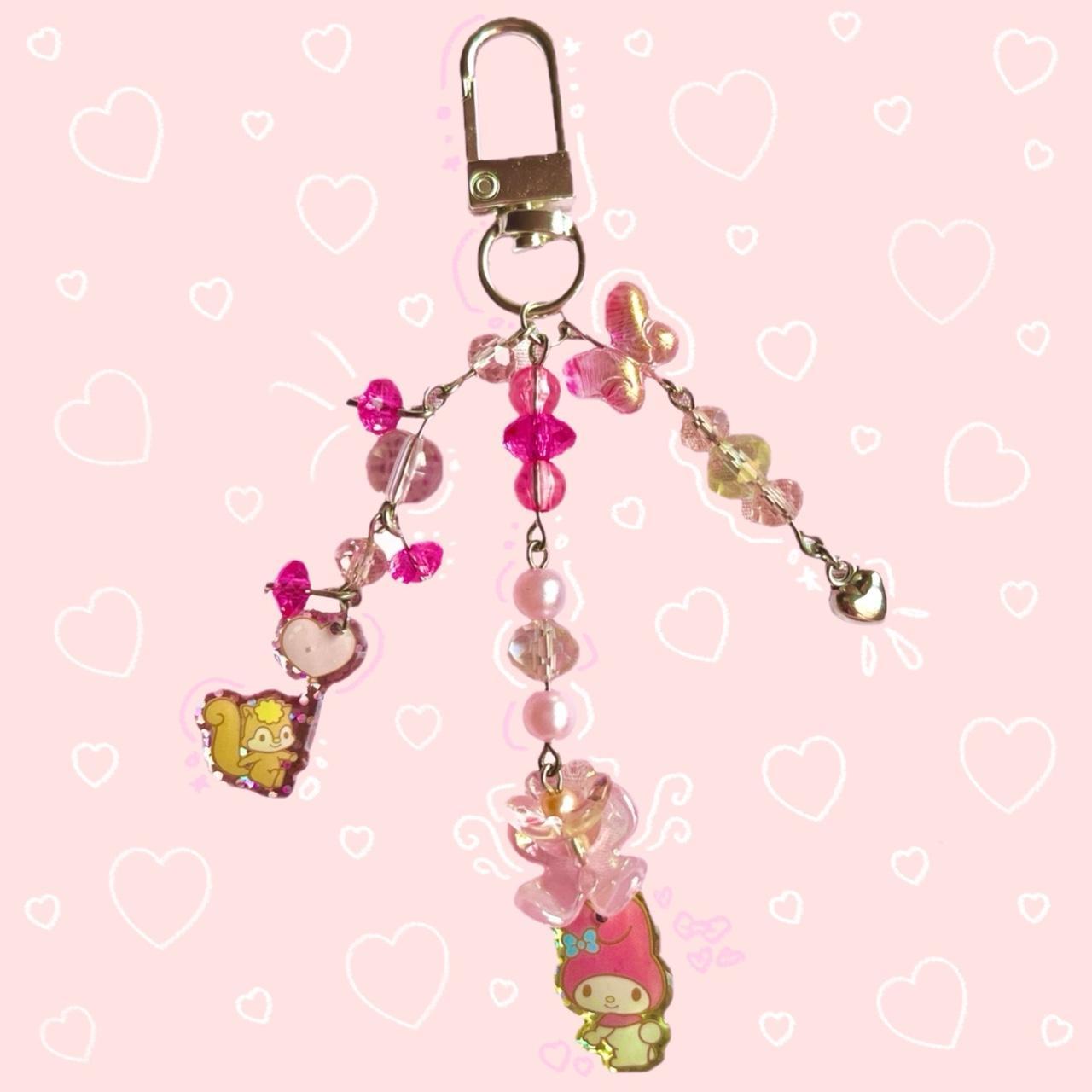 Sanrio My Melody and Risu Keychain 🌸 Sanrio My... | Depop