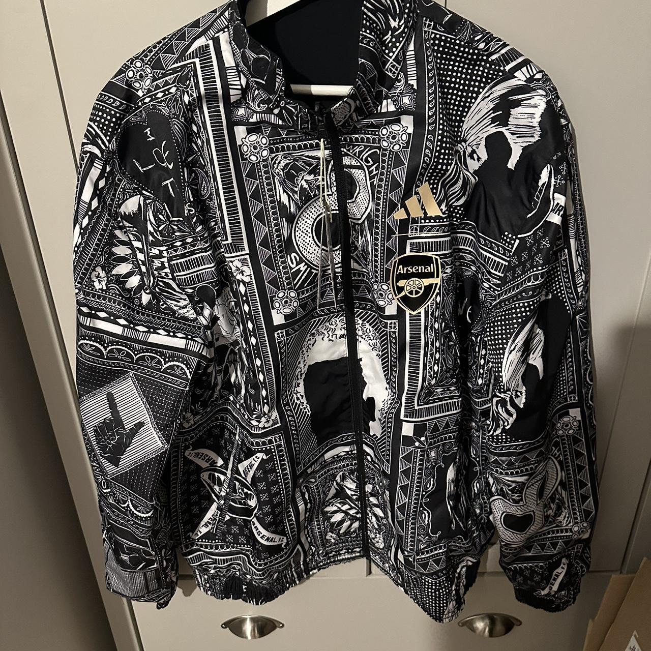 Adidas Arsenal Ian Wright Jacket #adidas #arsenal... - Depop