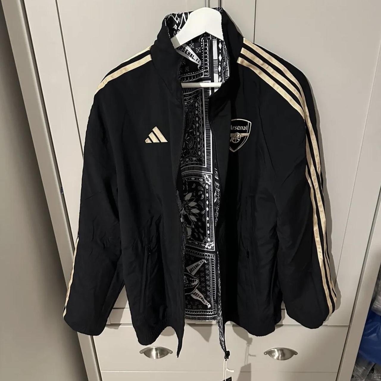 Adidas Arsenal Ian Wright Jacket #adidas #arsenal... - Depop