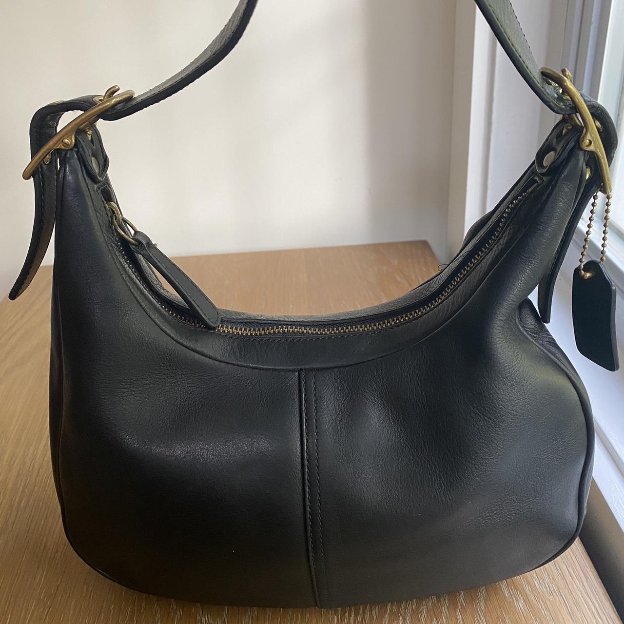 Coach Women's Black Bag | Depop