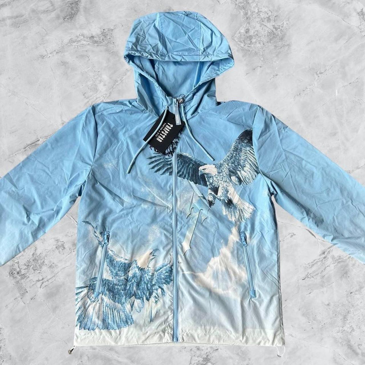 Brand New Trapstar Flying Bird Windbreaker Mens... - Depop