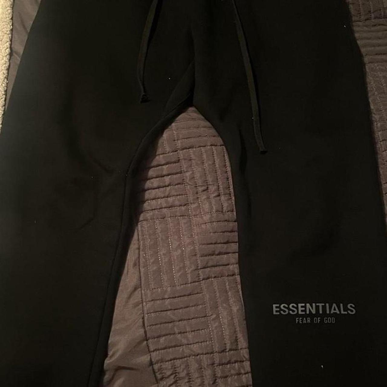 Essentials joggers size M condition is good as... - Depop