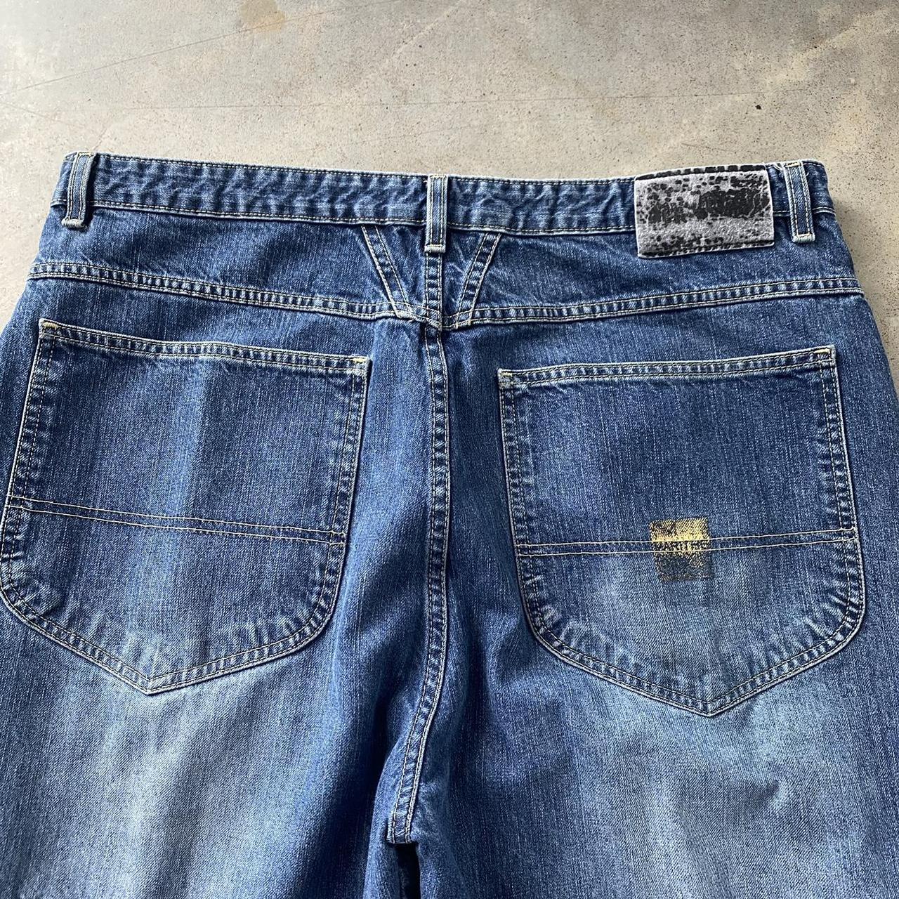 Y2K MFG Jeans 2000’s Le Jean de Marithe Grancois... - Depop