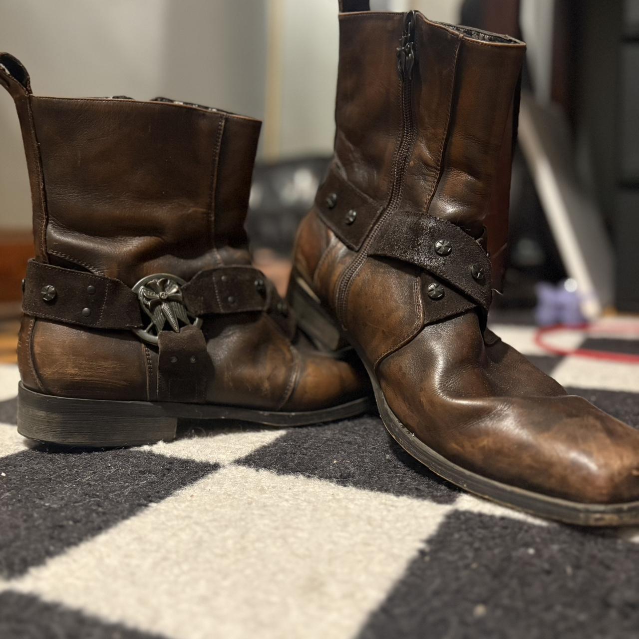 lounge by Mark Nason boots - one of a kind vintage... | Depop