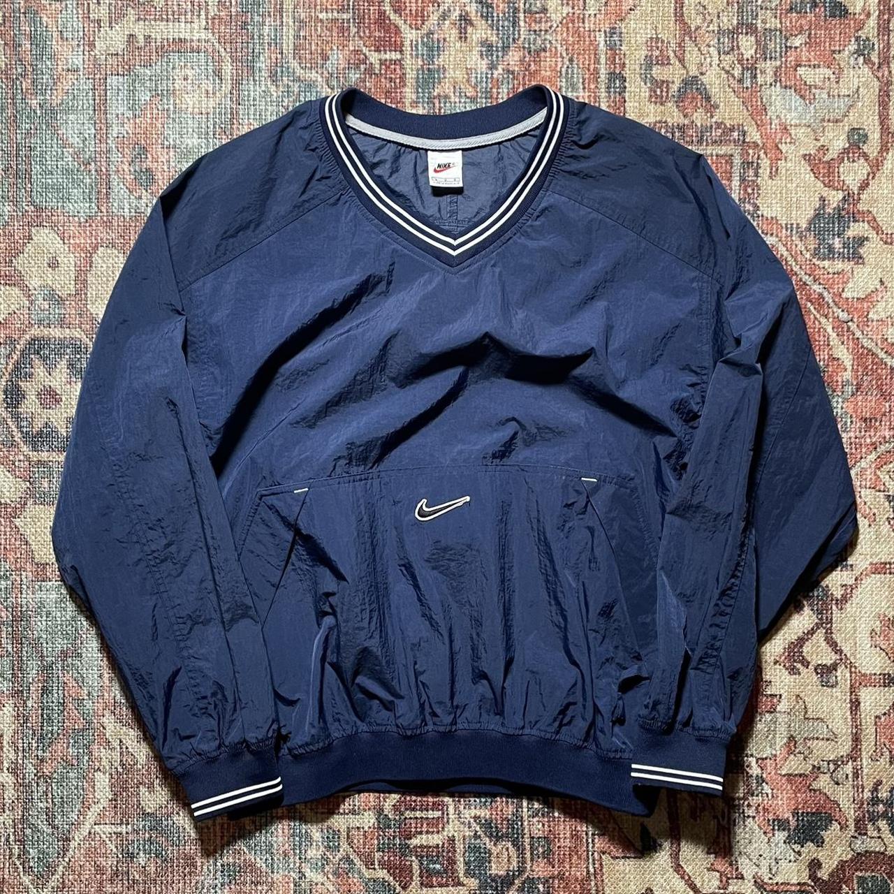 VINTAGE 90S NIKE PULLOVER WINDBREAKER drake seen... - Depop