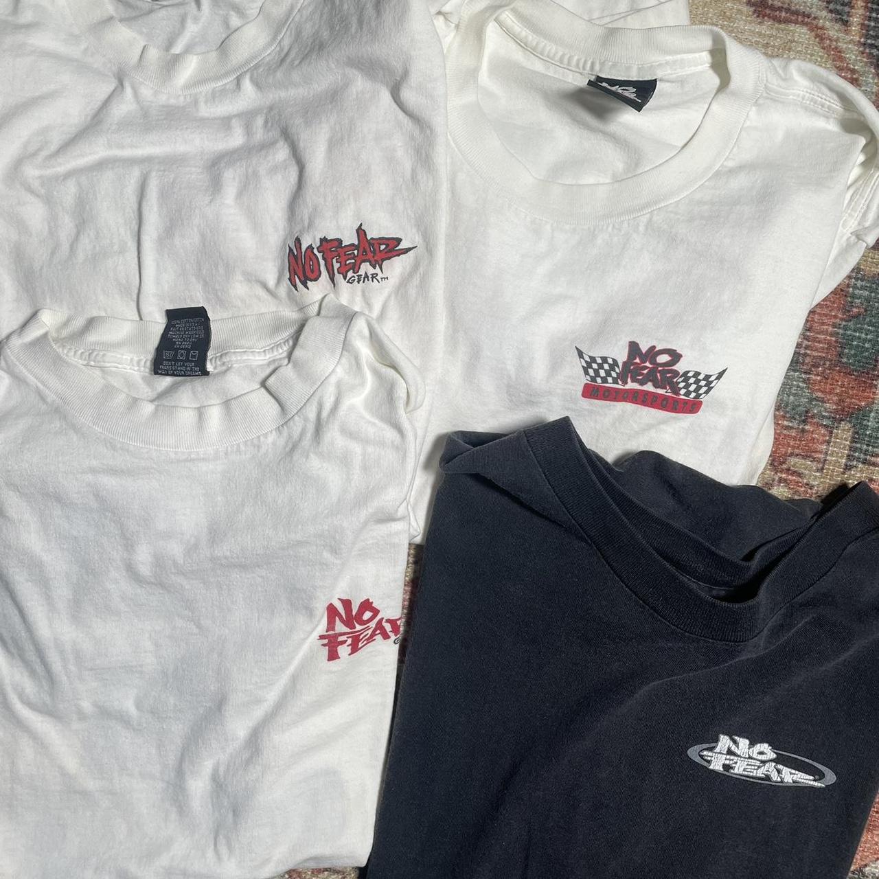 VINTAGE NO FEAR TEE LOT 4 shirts all single... - Depop
