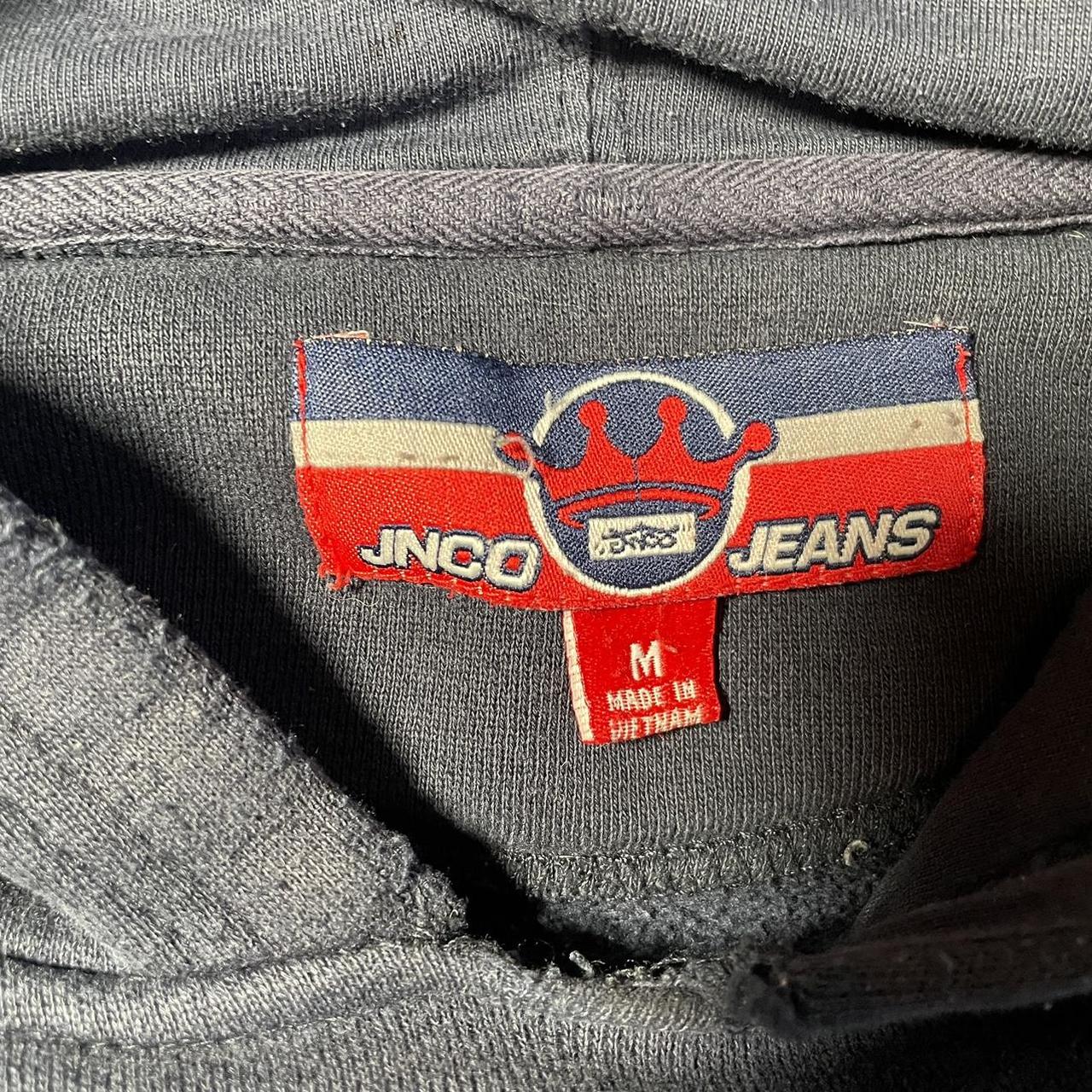 JNCO HOODIE TRIBAL nice distressing on... - Depop