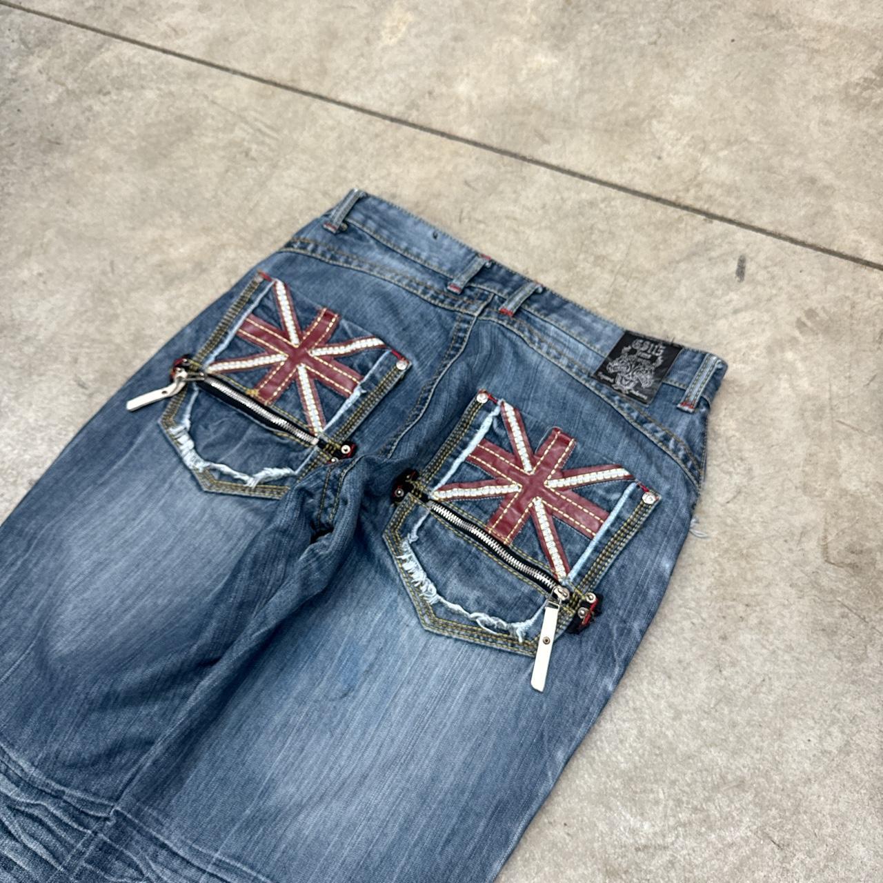 vintage RARE UK🇬🇧 imported jeans size:... | Depop