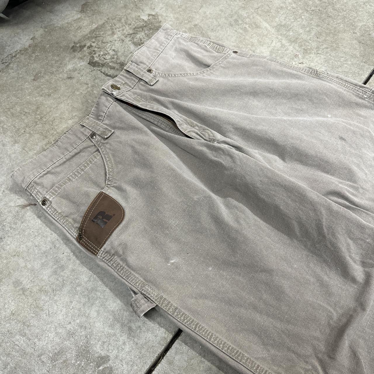 Vintage 2000’s Wrangler Riggs Grey... - Depop