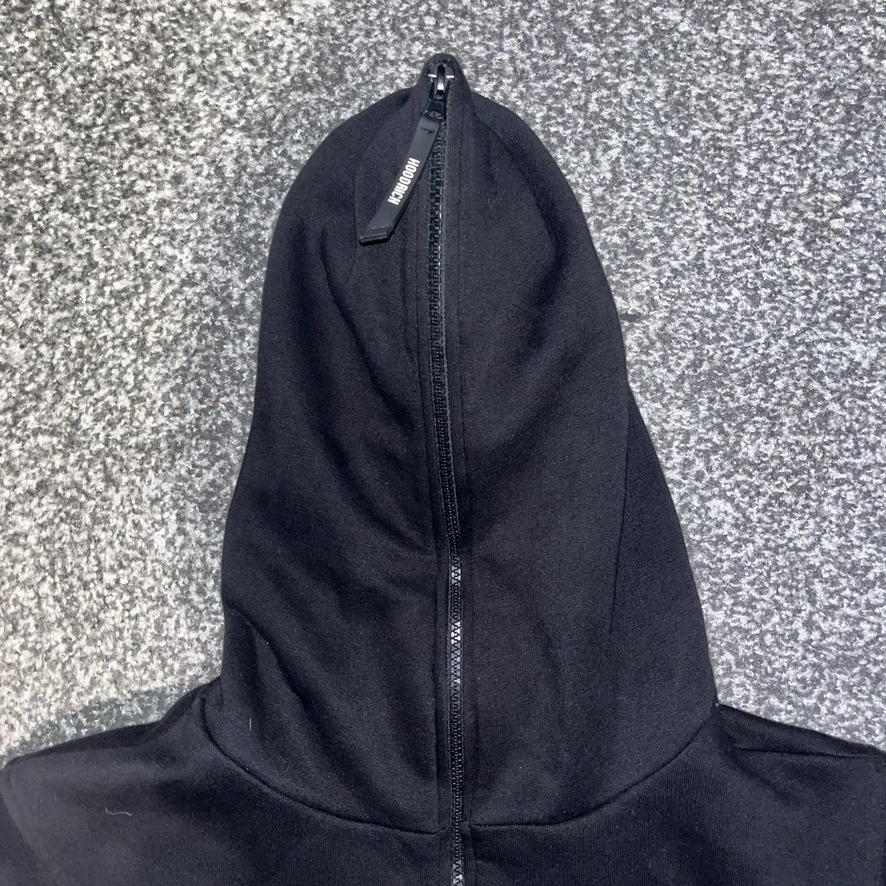 Black Hoodrich jacket soft jacket, texture is... - Depop