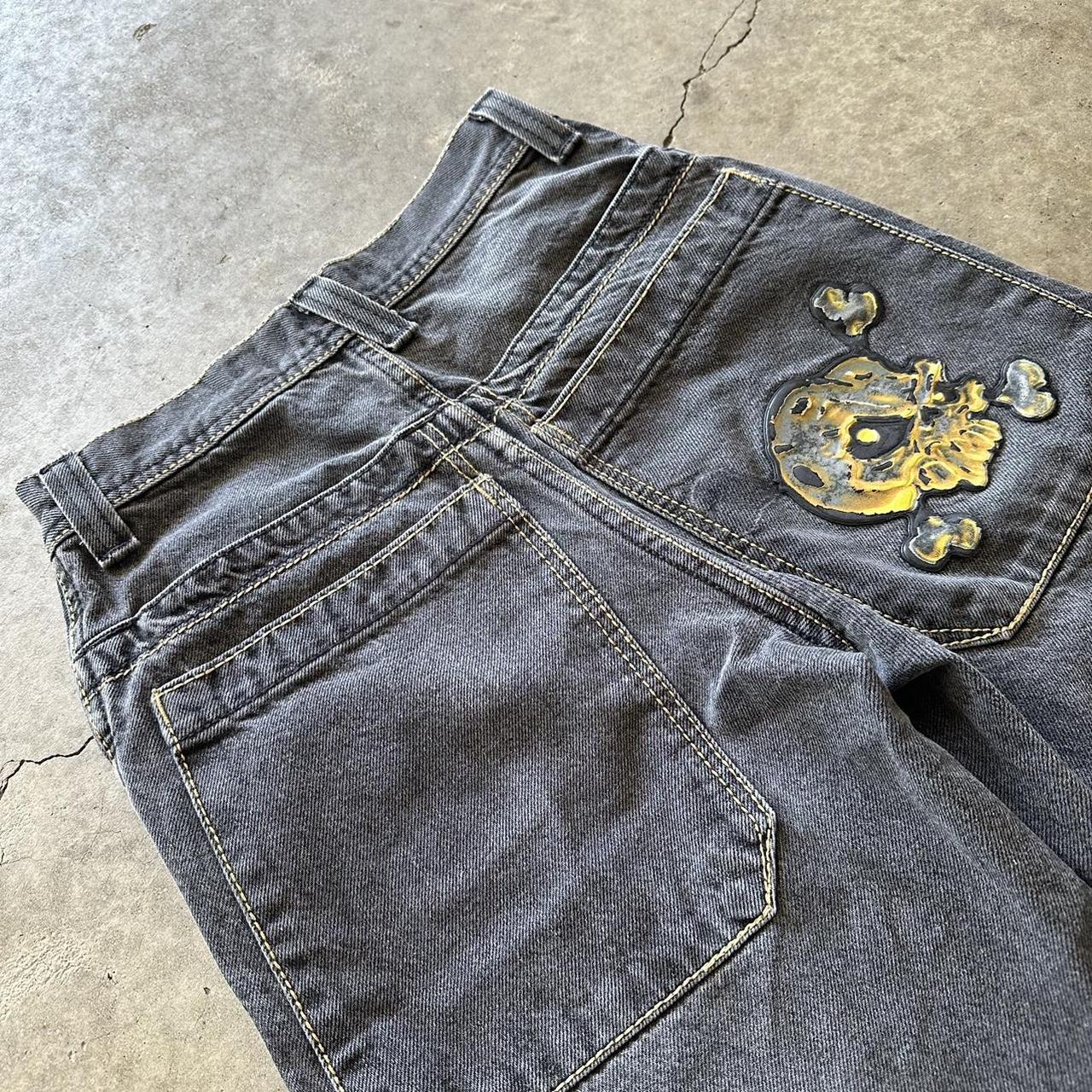 JNCO jorts with crazy back pocket design ***We DO... | Depop