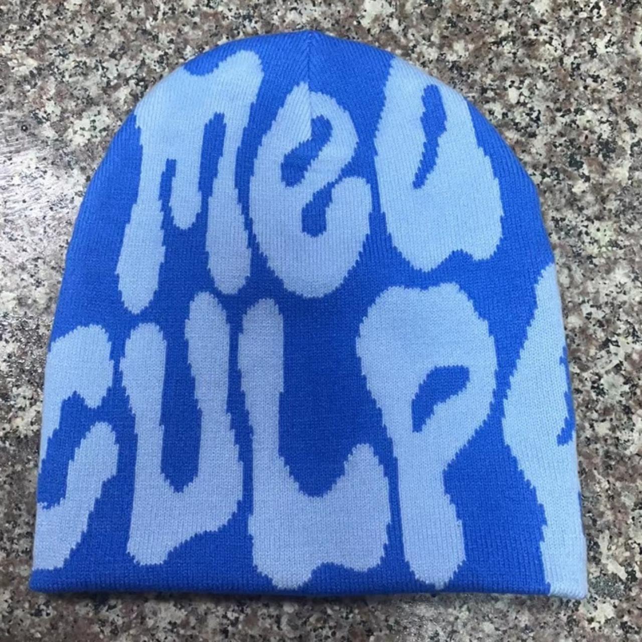 STREET-WEAR CYBER Y2K SKATER BEANIE $10.00 SIZE... - Depop