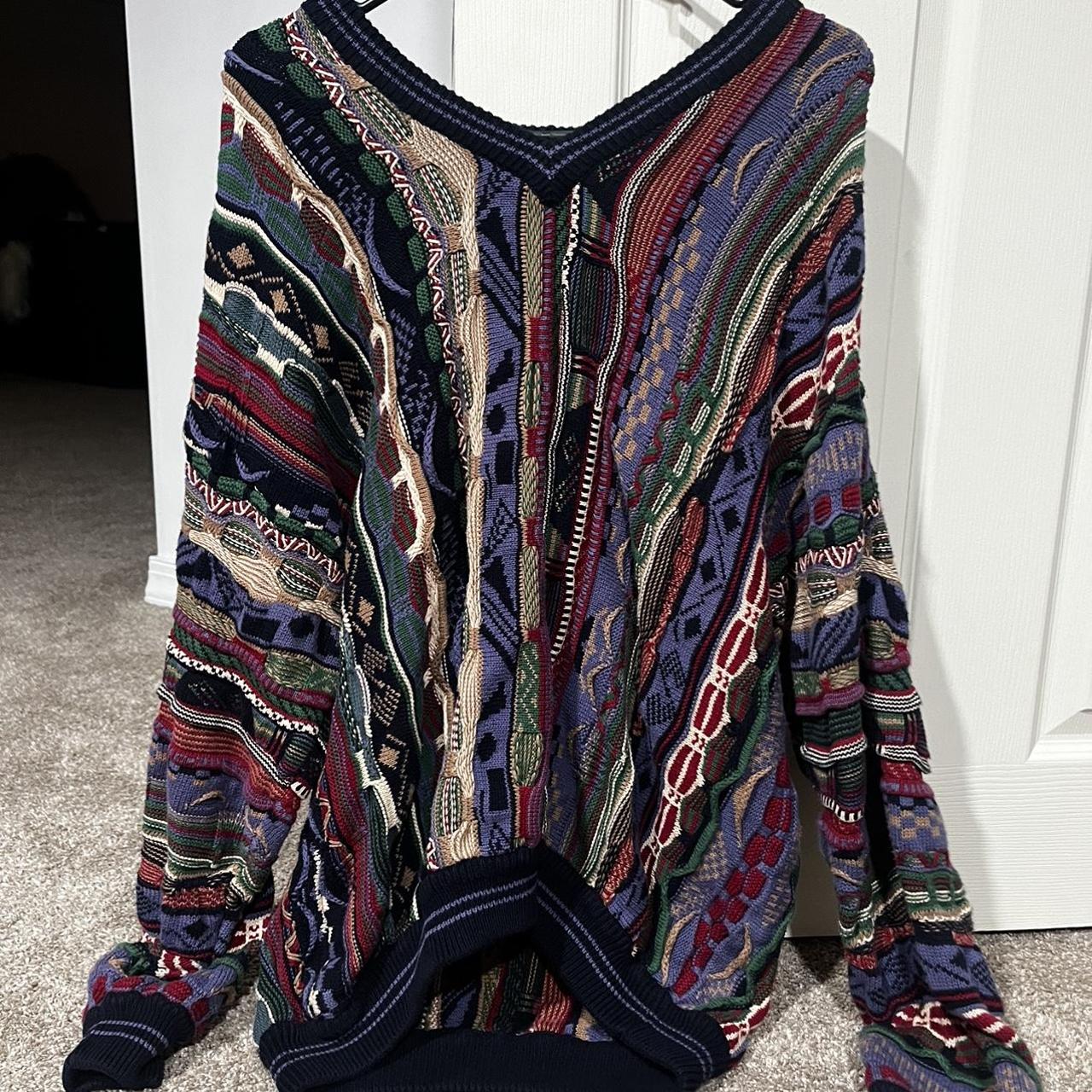 Coogi lookalike sweater Brand: vintage cotton... - Depop