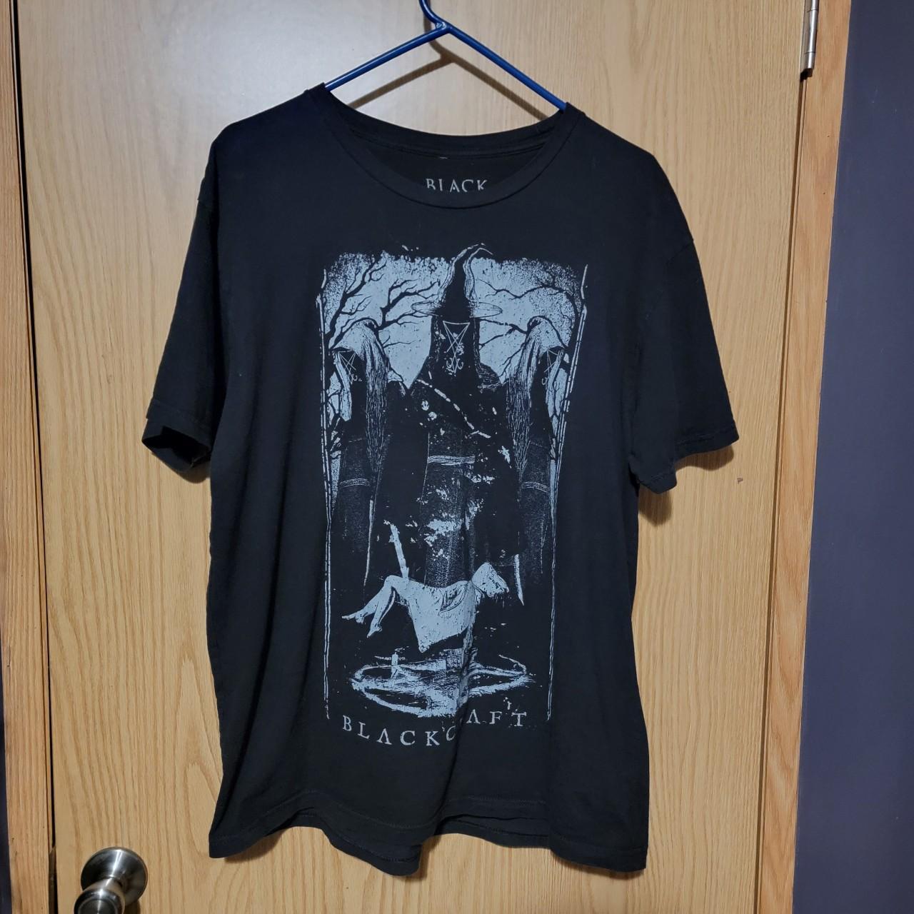 Blackcraft Cult Pentagram Shirt Very slight... | Depop