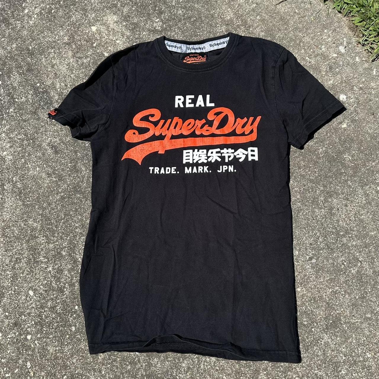Vintage SuperDry Japan T-Shirt Size Small Open to... - Depop