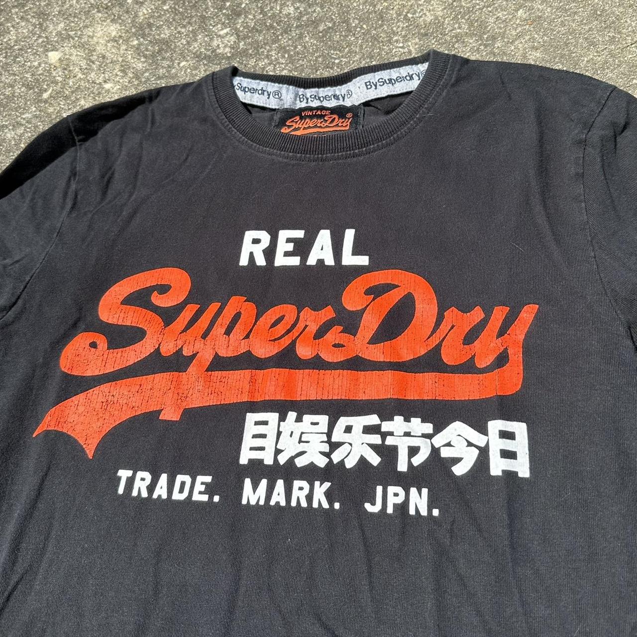 Vintage SuperDry Japan T-Shirt Size Small Open to... - Depop