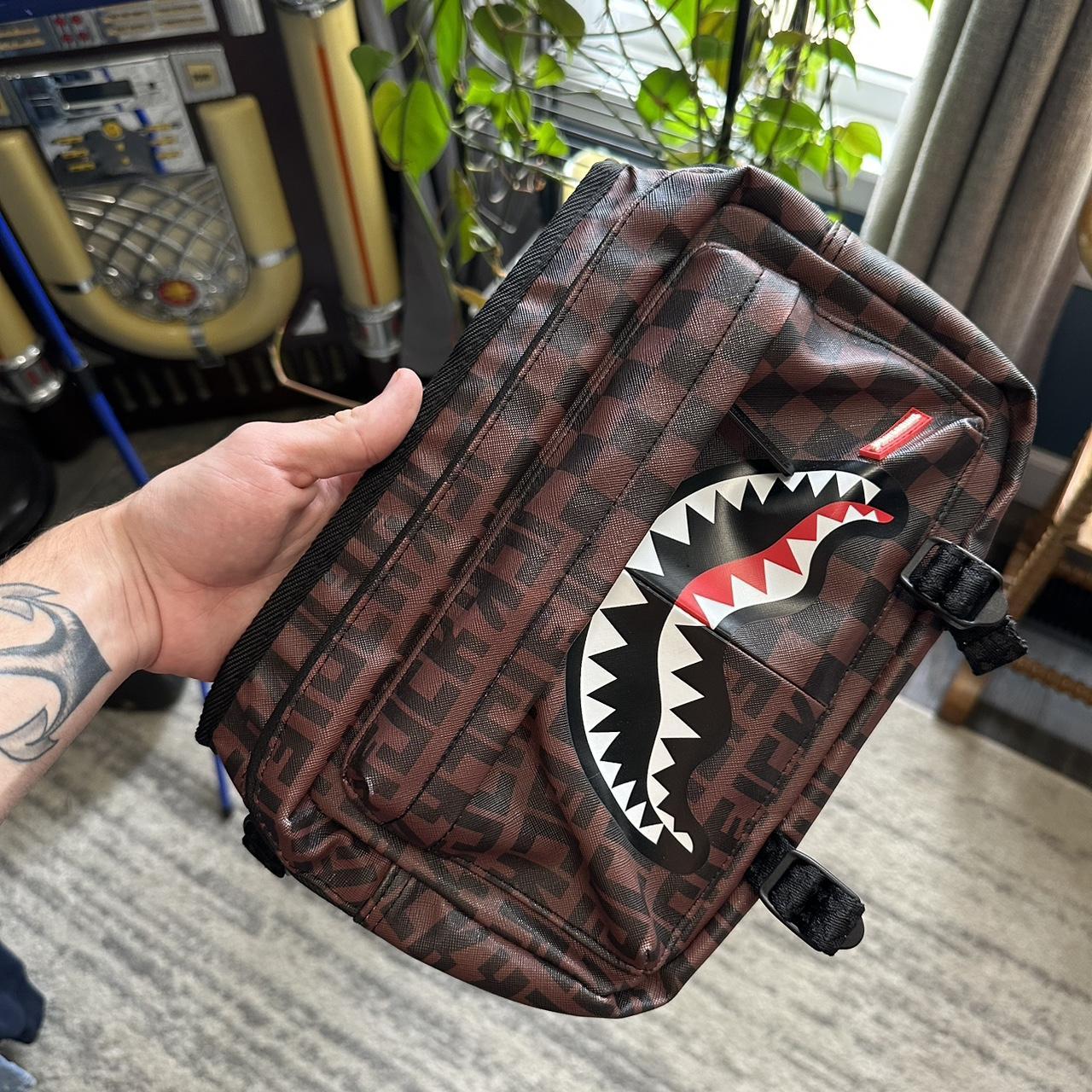 Spray ground Bape Designer Style Fanny Pack Limited... - Depop