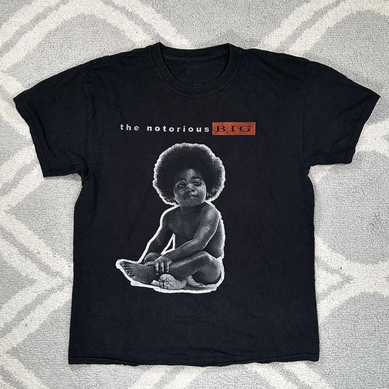 Notorious BIG *reprint* graphic t shirt cool fade... - Depop