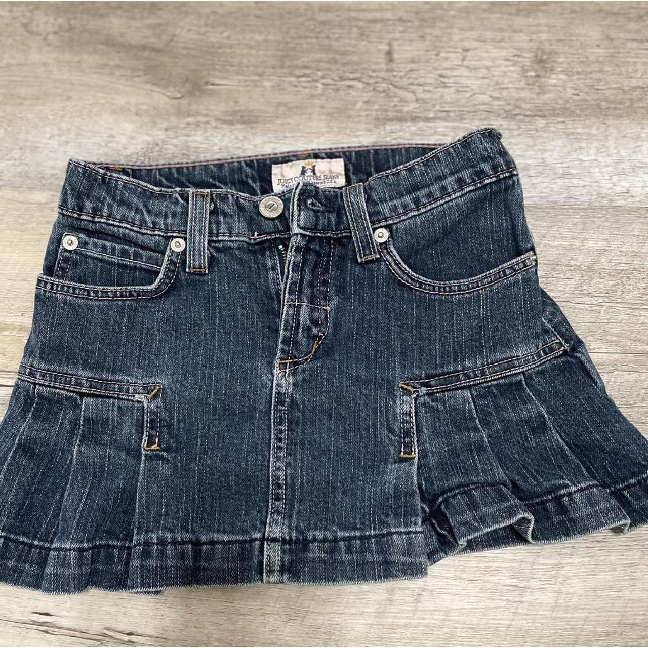 kids size 8 juicy couture mini skirt - Depop
