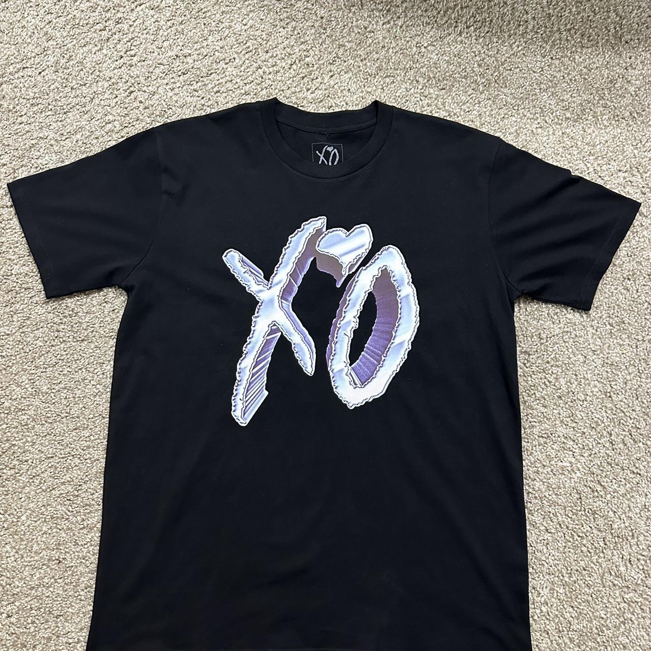 The Weeknd XO Chrome Tee Size Large Purchased at... - Depop