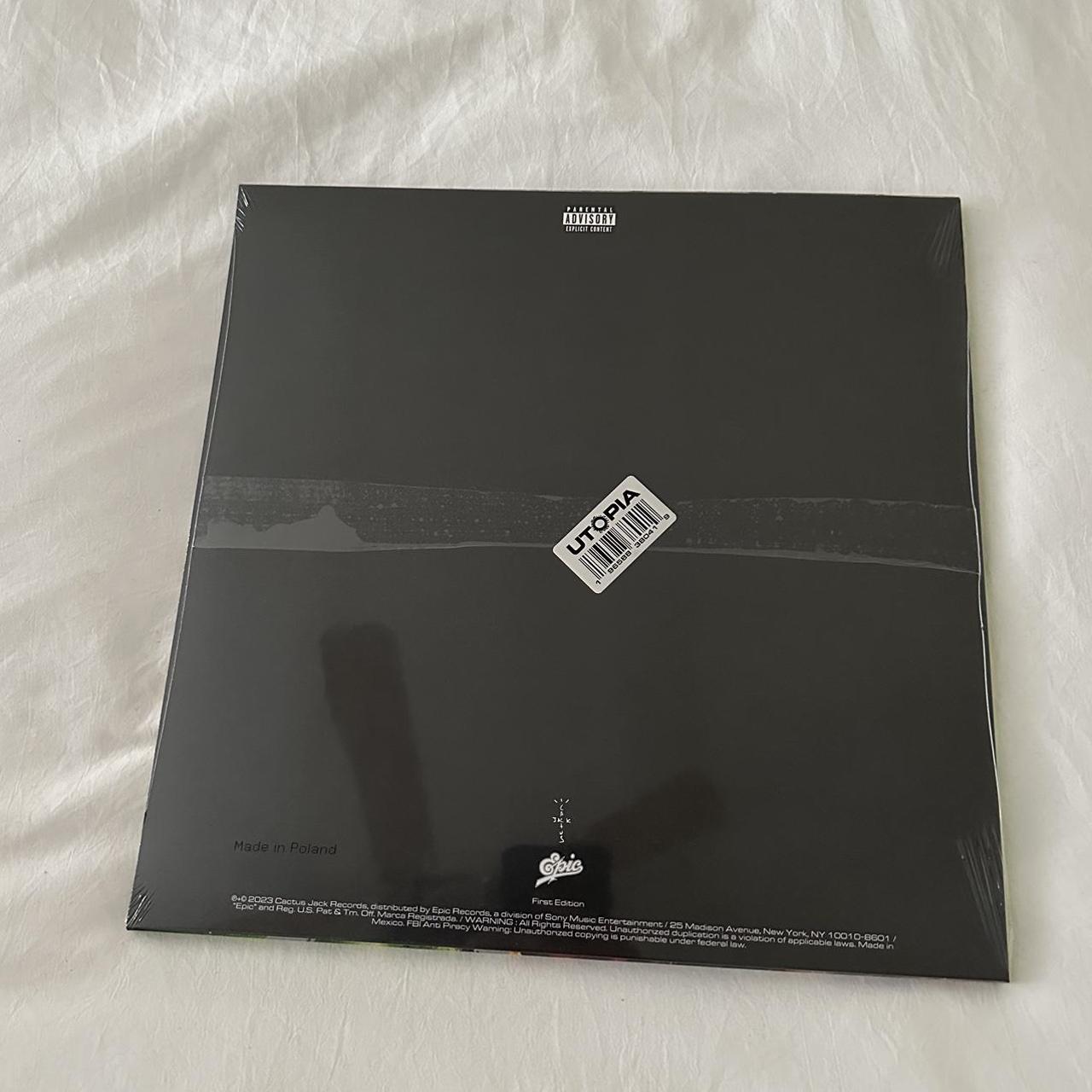 Travis Scott Utopia Vinyl Still... - Depop
