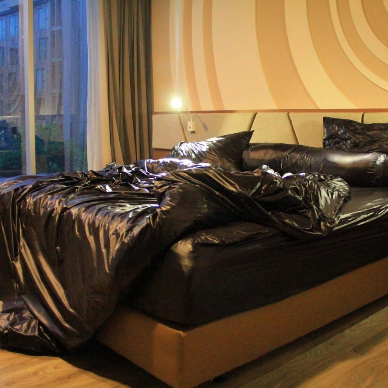 Shiny nylon bedding set *** IN STOCK READY TO SHIP... - Depop