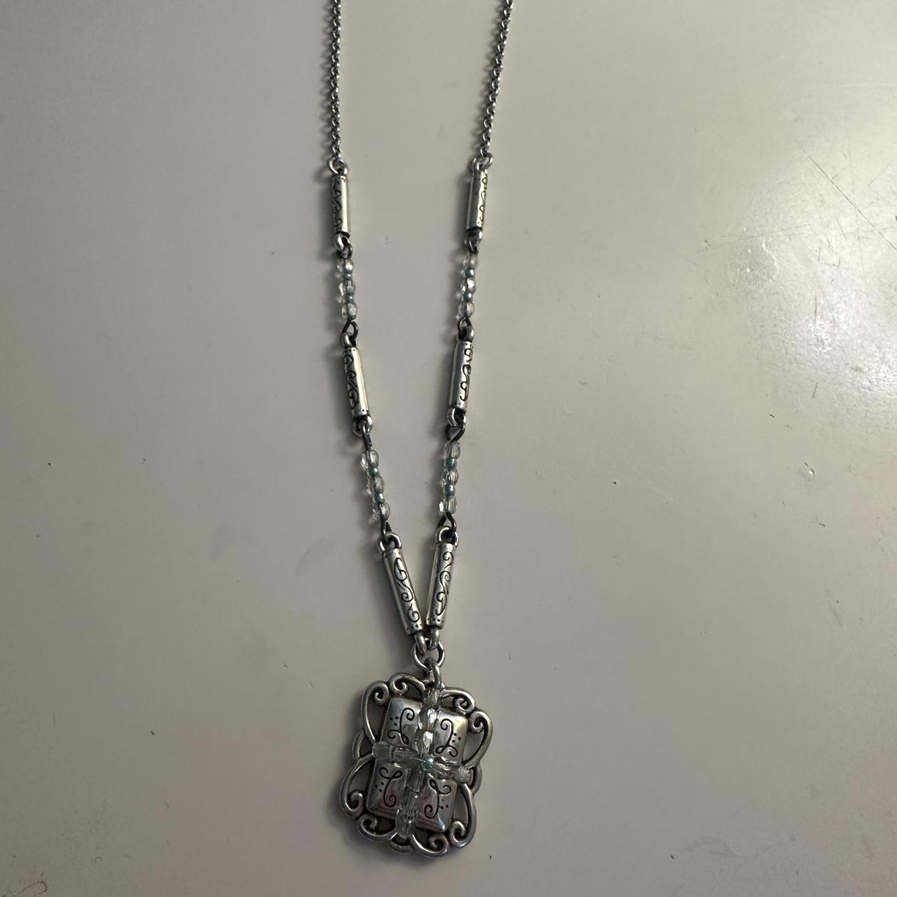 Y2K pendent necklace. Beautiful vintage Brighton... - Depop