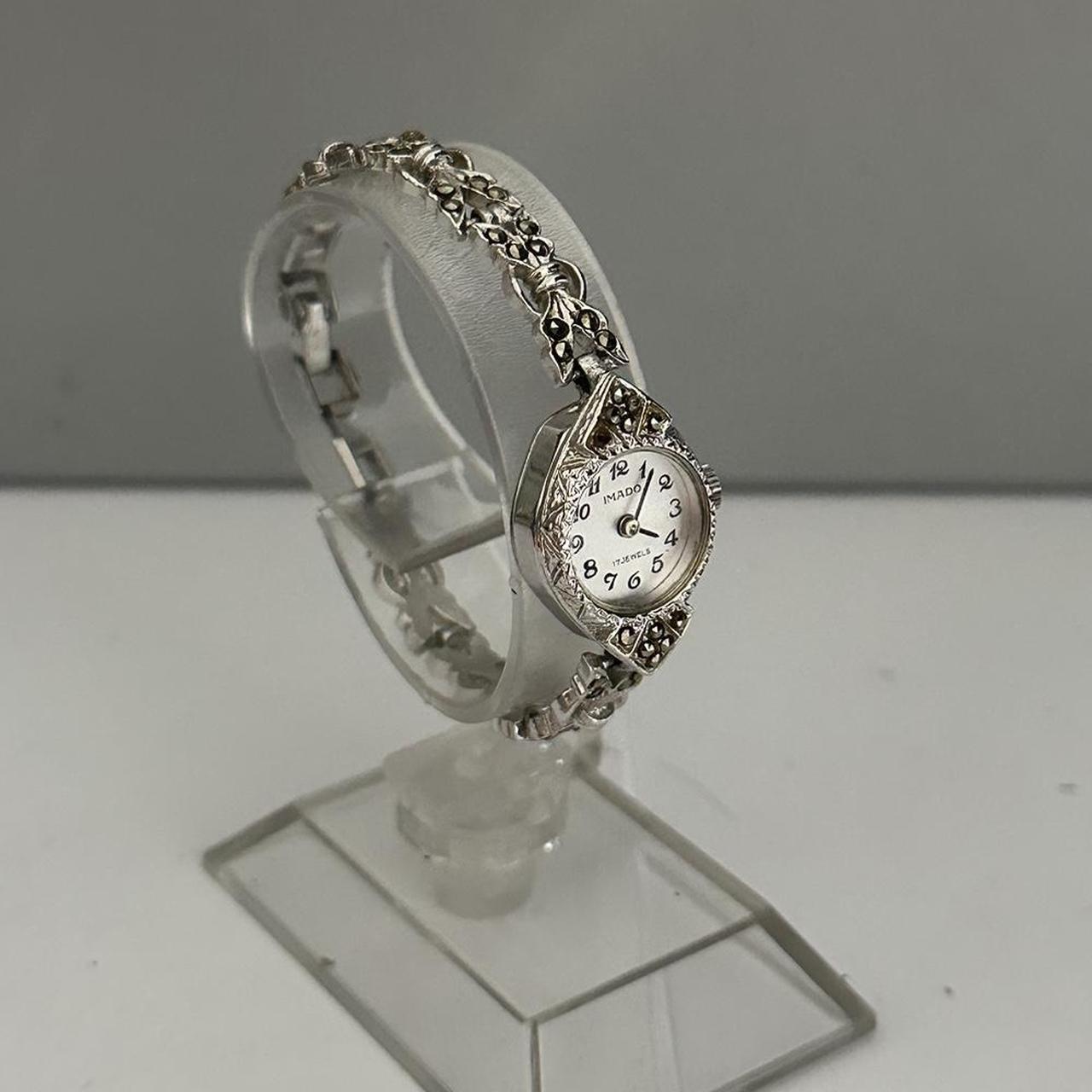 Small Ladies Imado 17 Jewels Cocktail Watch This... - Depop