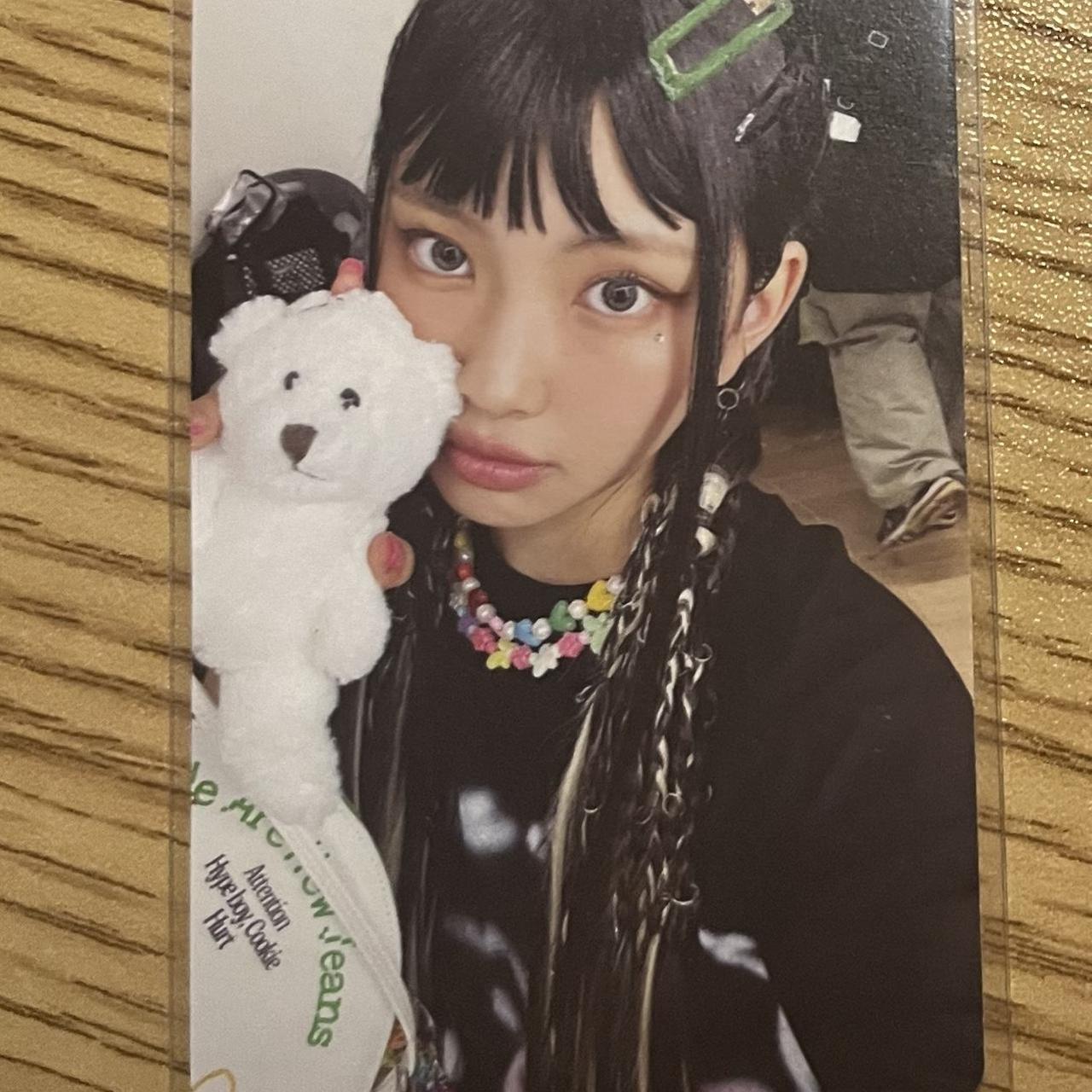 hyein new jeans pc photocard kpop - Depop