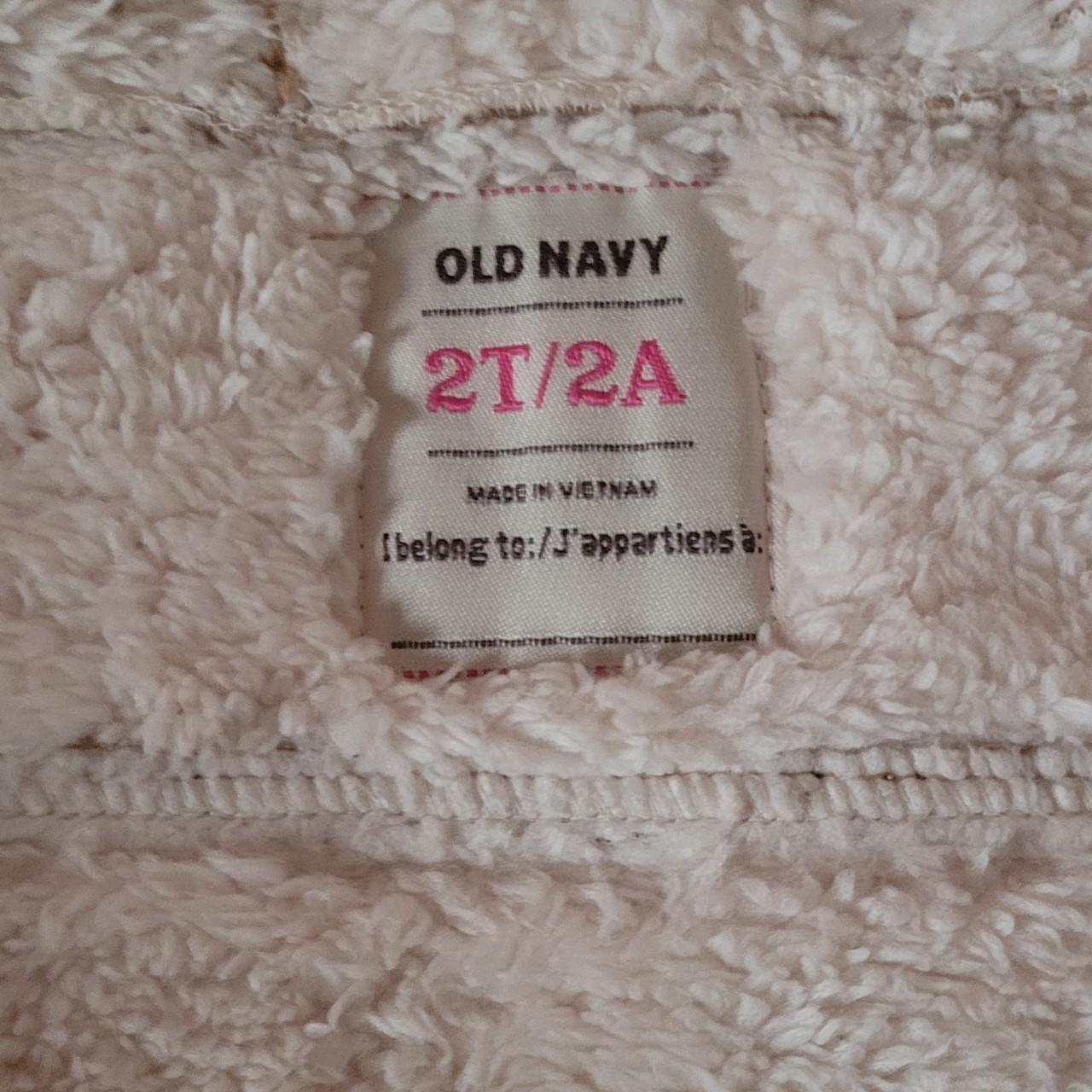 New with tag Old Navy faux fur sherpa coat. Kids... - Depop