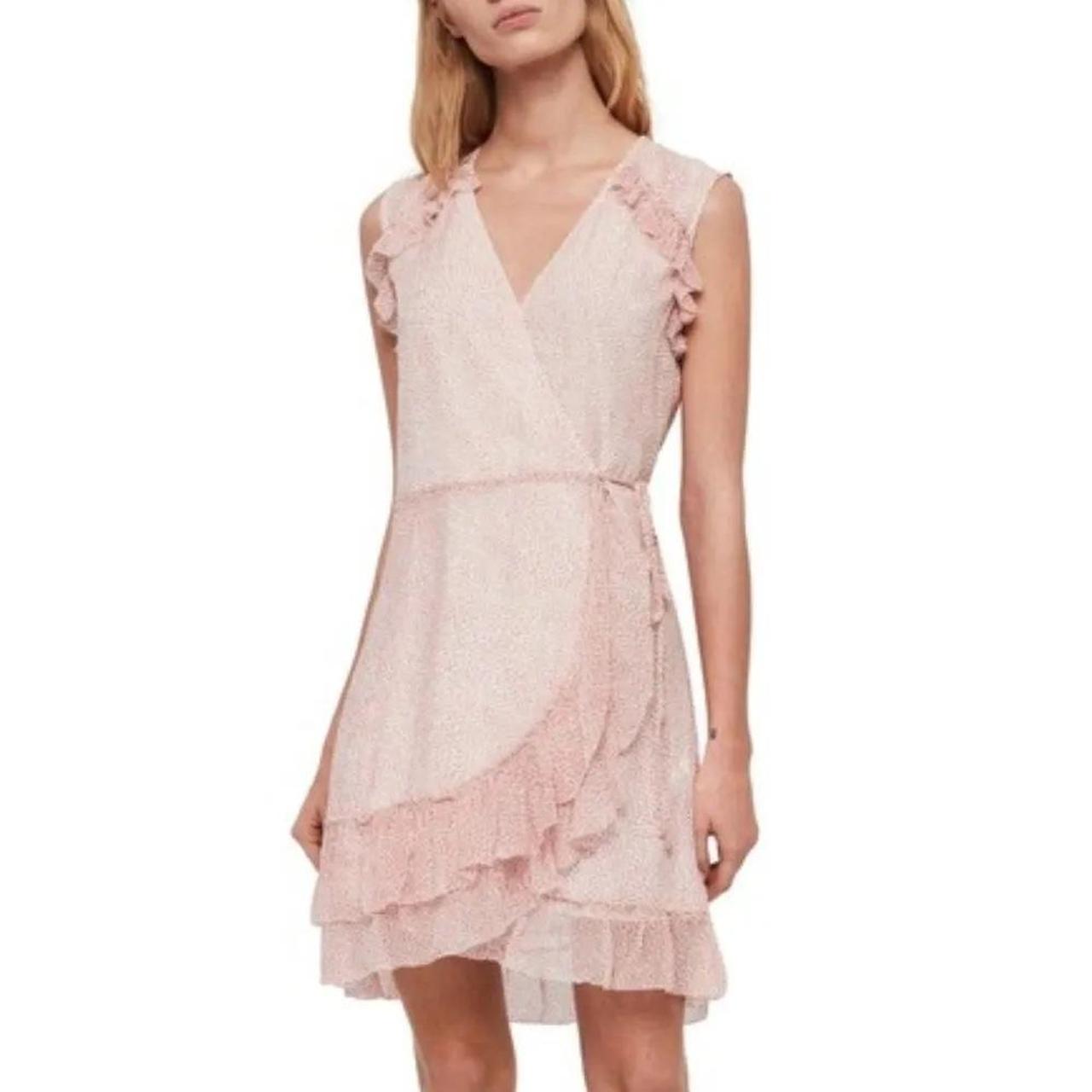 All Saints Priya Dress. Super cute wrap dress for... - Depop