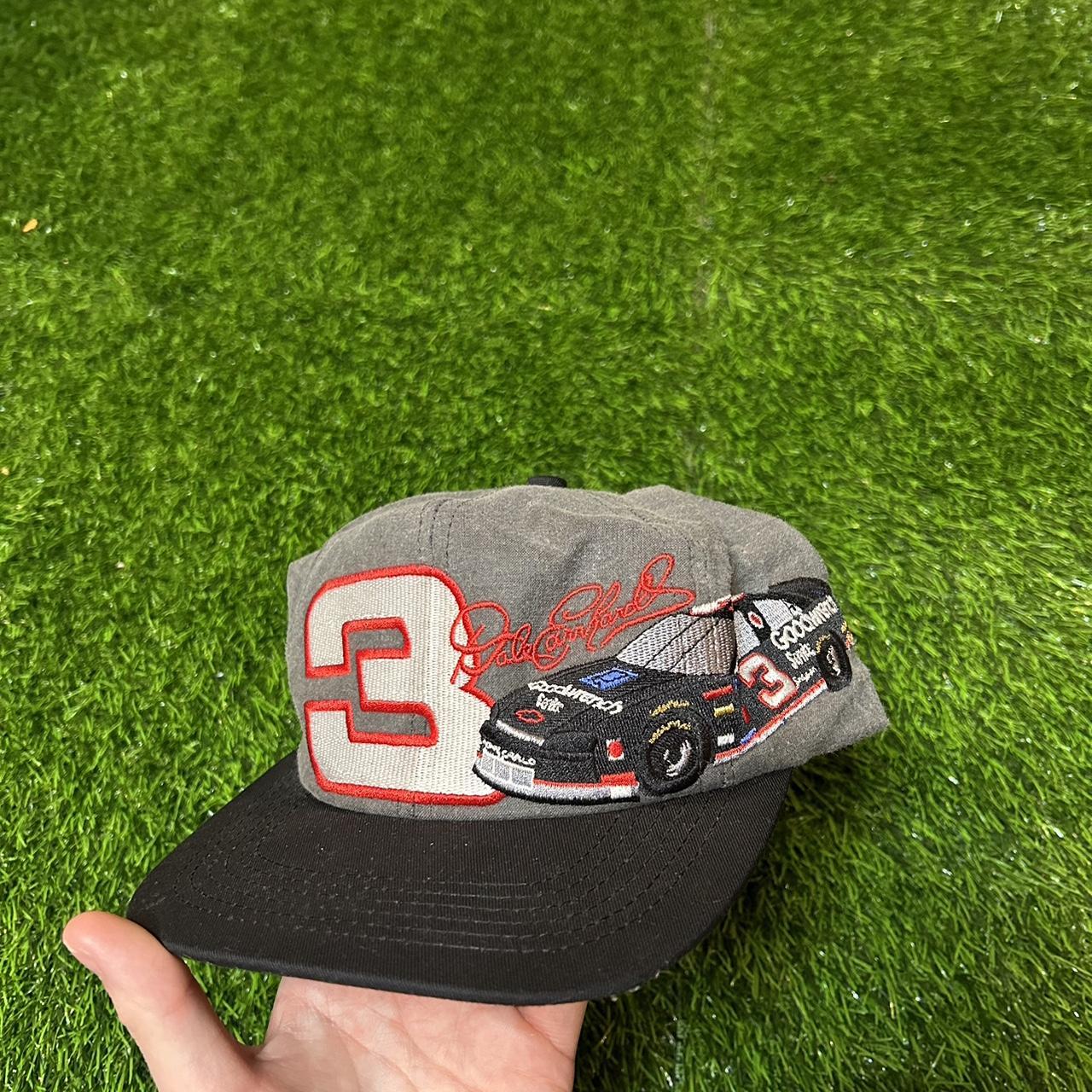 Vintage Dale Earnhardt Hat Snapback #3 Goodwrench... - Depop
