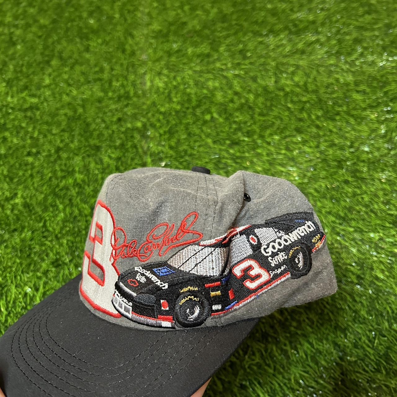 Vintage Dale Earnhardt Hat Snapback #3 Goodwrench... - Depop
