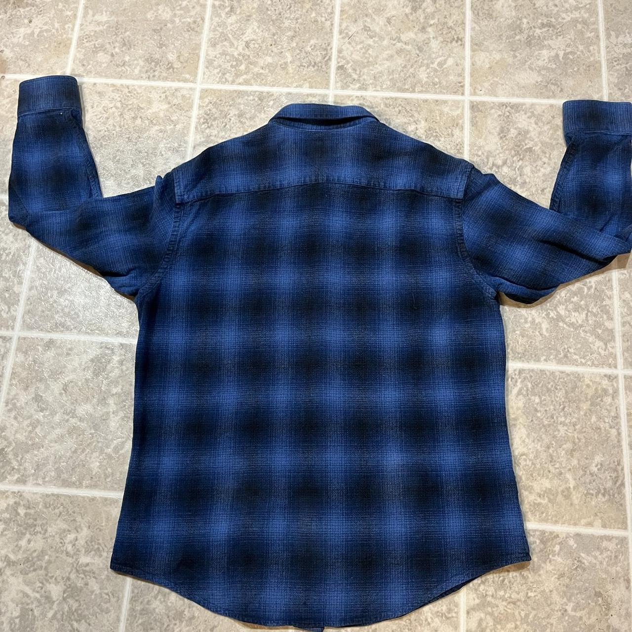 Blue Pendleton flannel shirt Size: Large ⚠️NO... - Depop