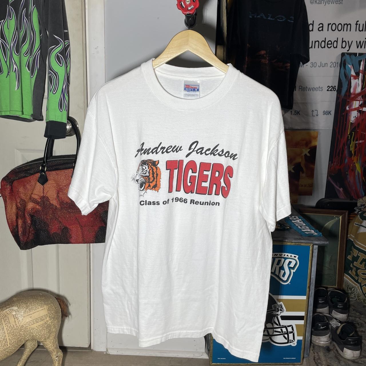 L Vintage Andrew Jackson Tigers Class of 1966... - Depop