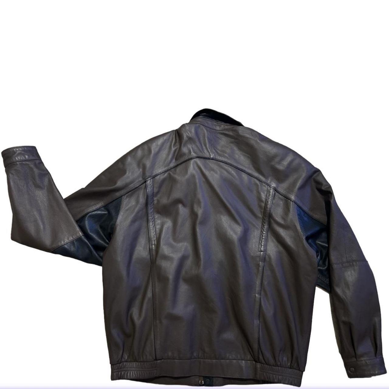 Vintage Mens St. Croix lamb leather jacket ‼️USED... - Depop