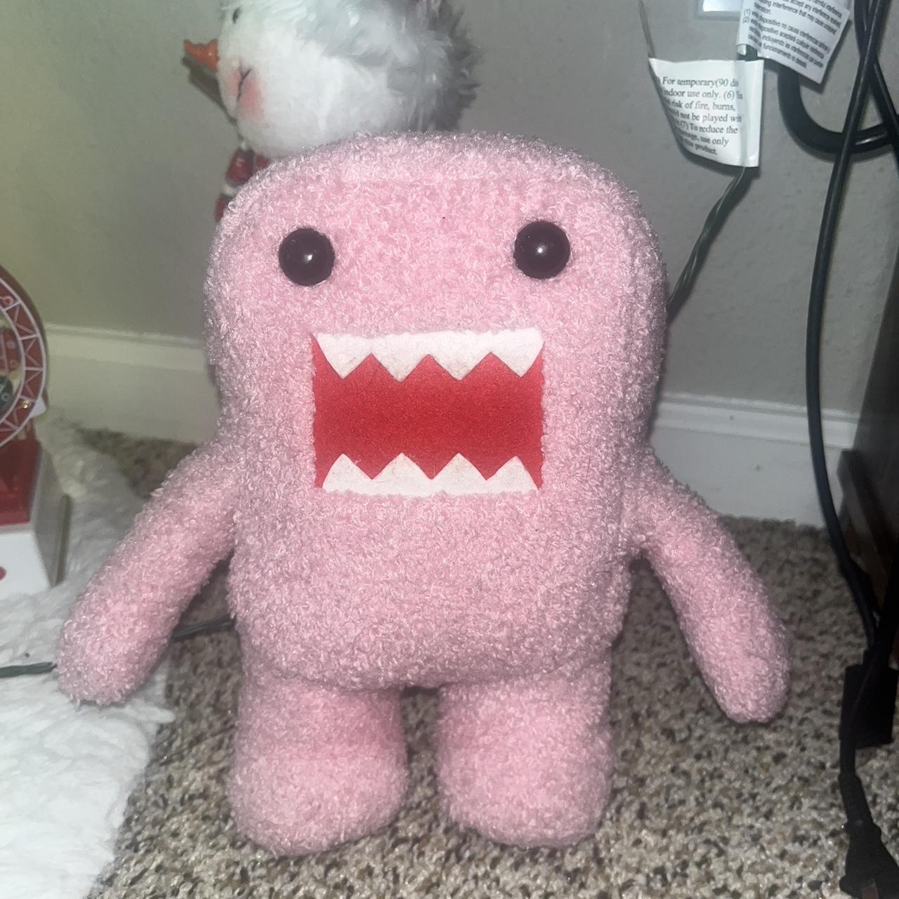 Pink Domo plushie #domo #emo #plushie #domofan #y2k... - Depop