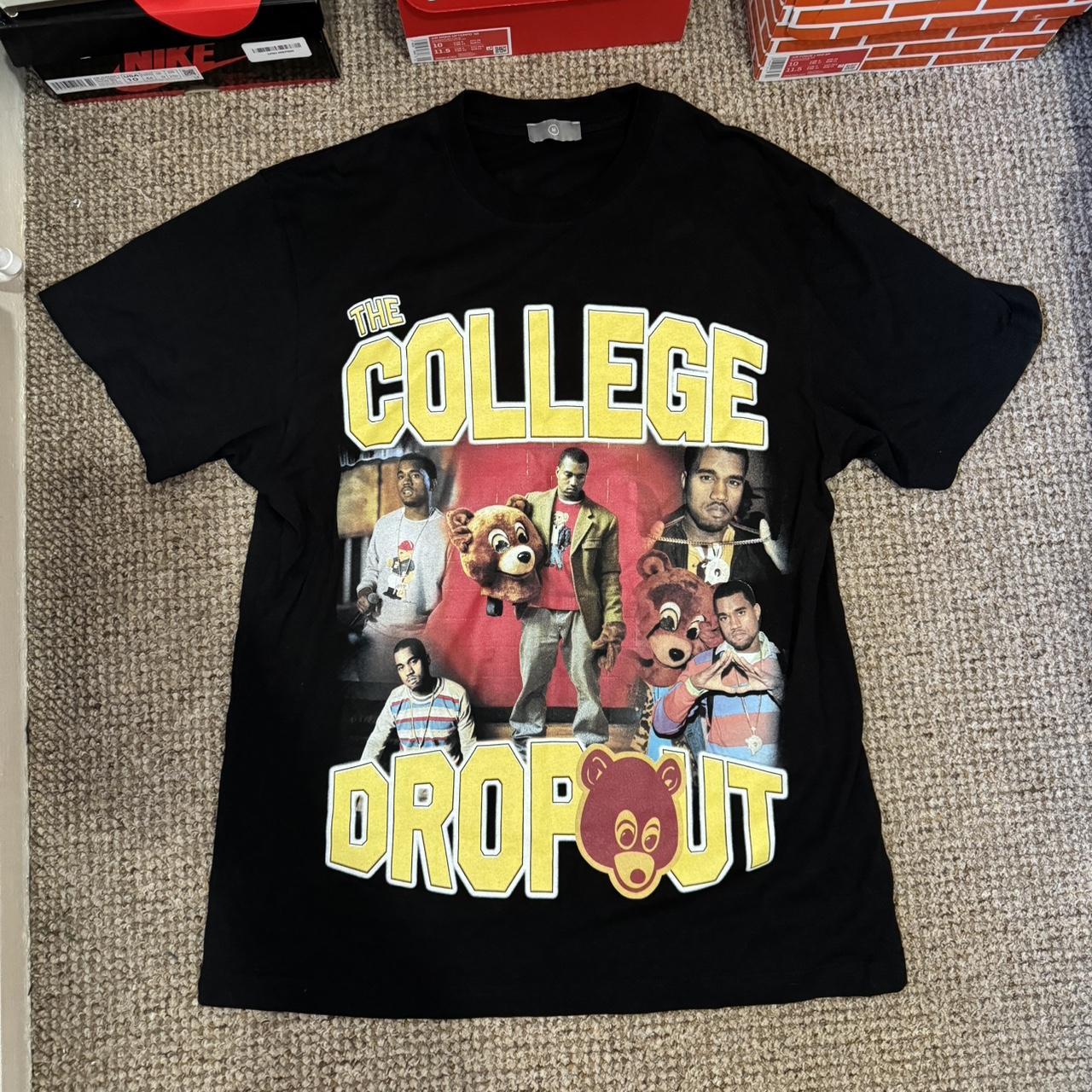 Kanye West The College Dropout Graphic Tee - Size M - Depop
