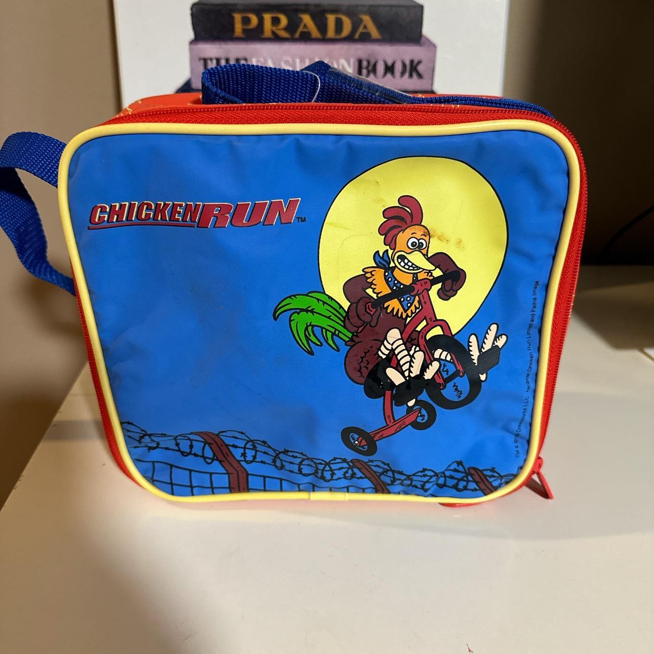 Vintage 1999 DreamWorks Chicken Run lunch bag . One... - Depop