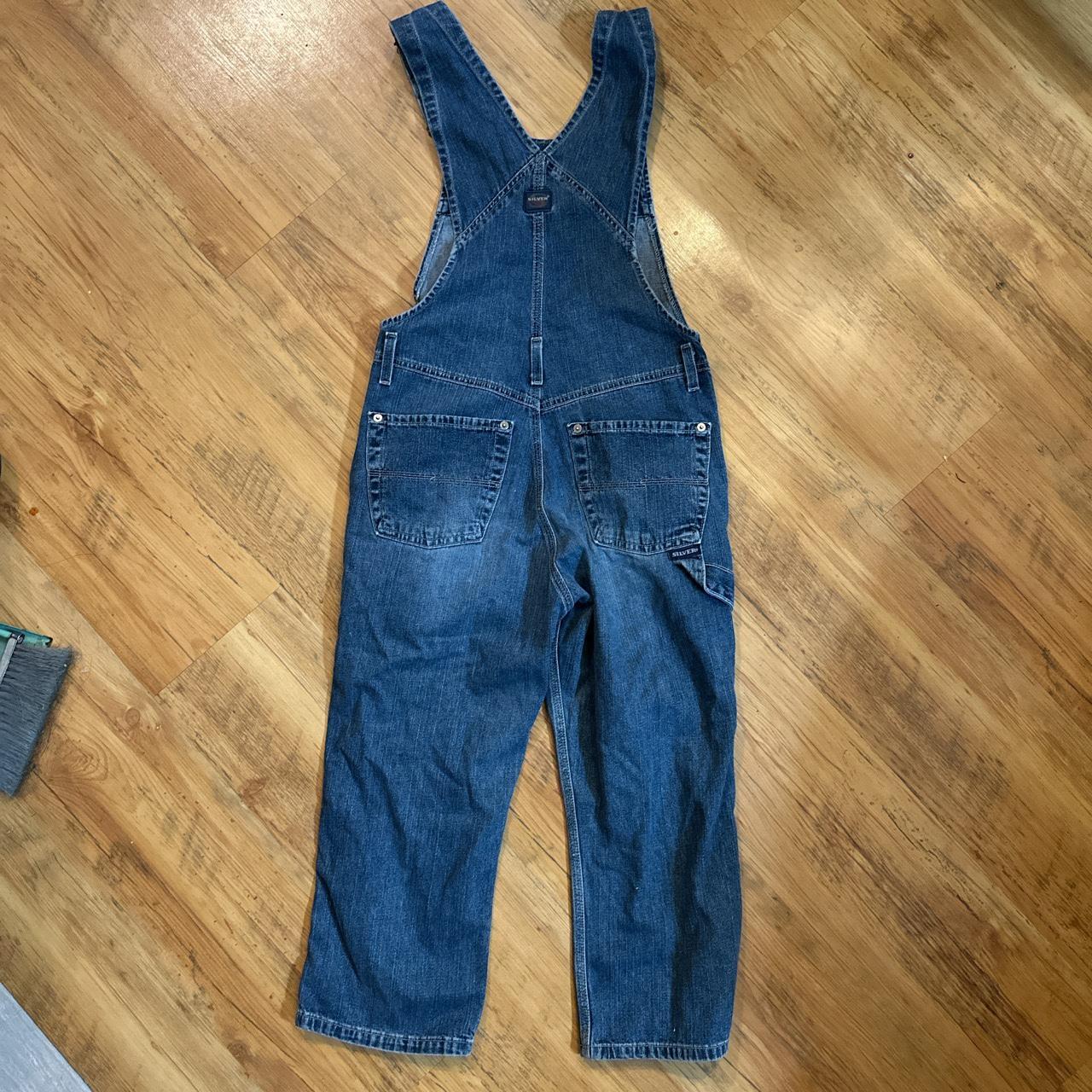 Silver Jeans Overalls Made in Canada Womens Sz 7... - Depop