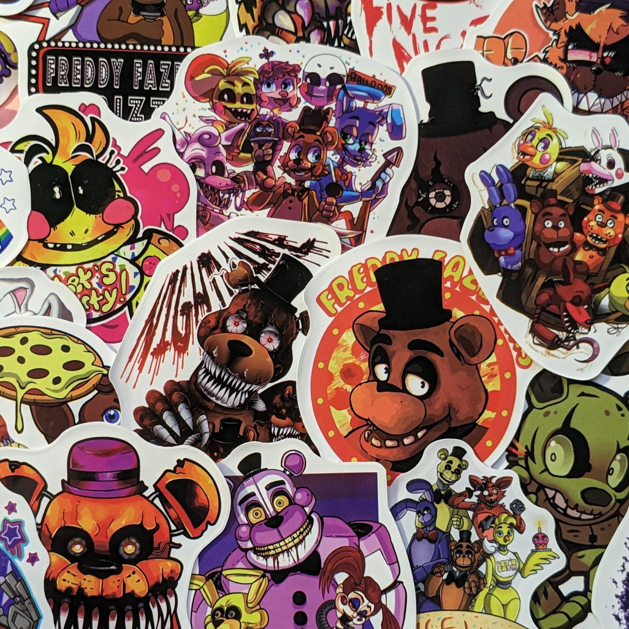 FIVE NIGHTS AT FREDDY'S sticker set 20 pack -... - Depop