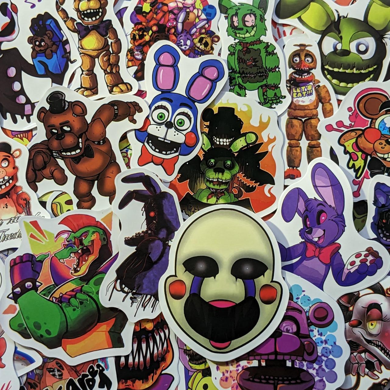 FIVE NIGHTS AT FREDDY'S sticker set 20 pack -... - Depop