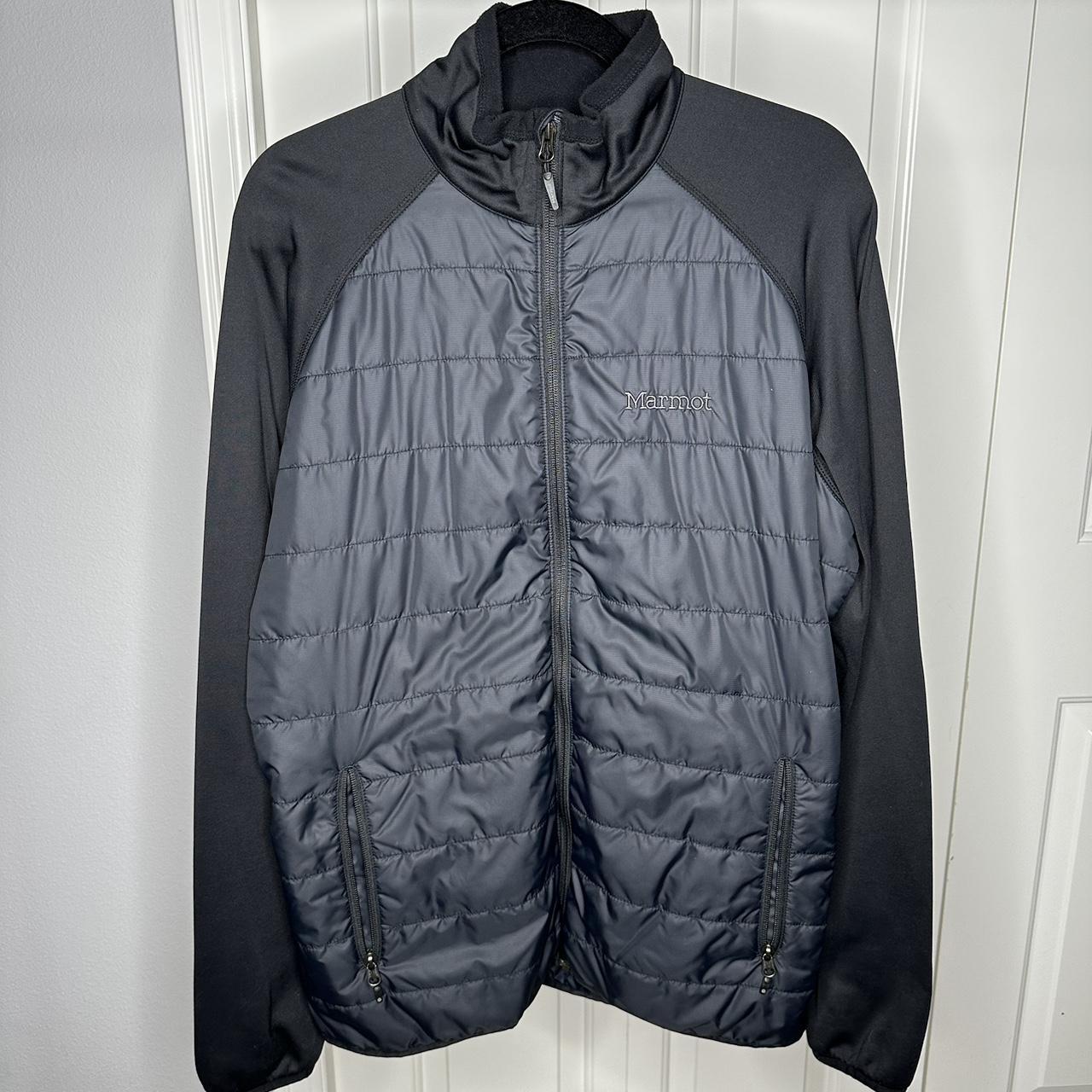 Marmot Puffer Thermal Insulation Hybrid Down Jacket... - Depop