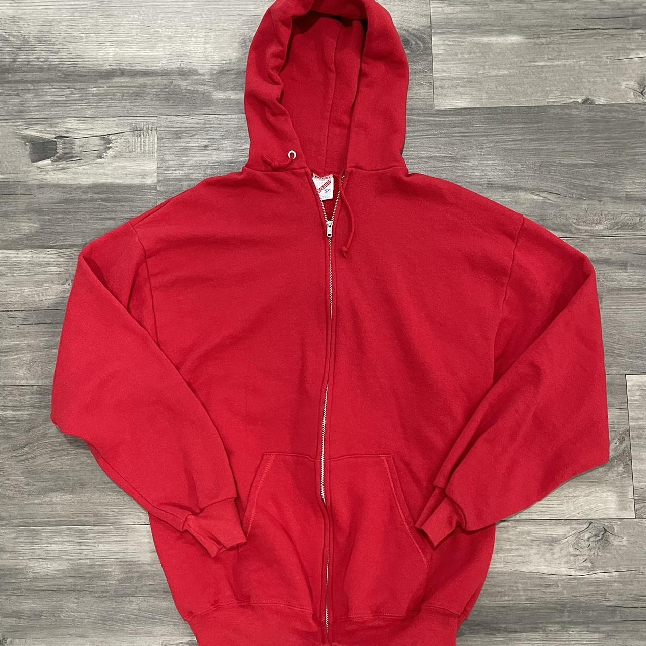 Vintage 90s Jerzees zip up great quality in great... - Depop